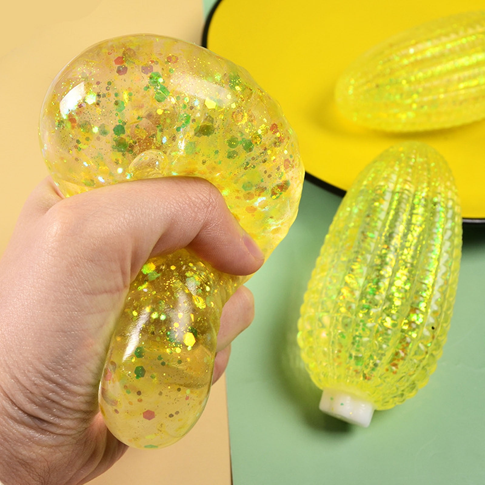 HZRSLY Soft Corn Stress Relief Ball - Squishy Sensory Fidget Toy for ...