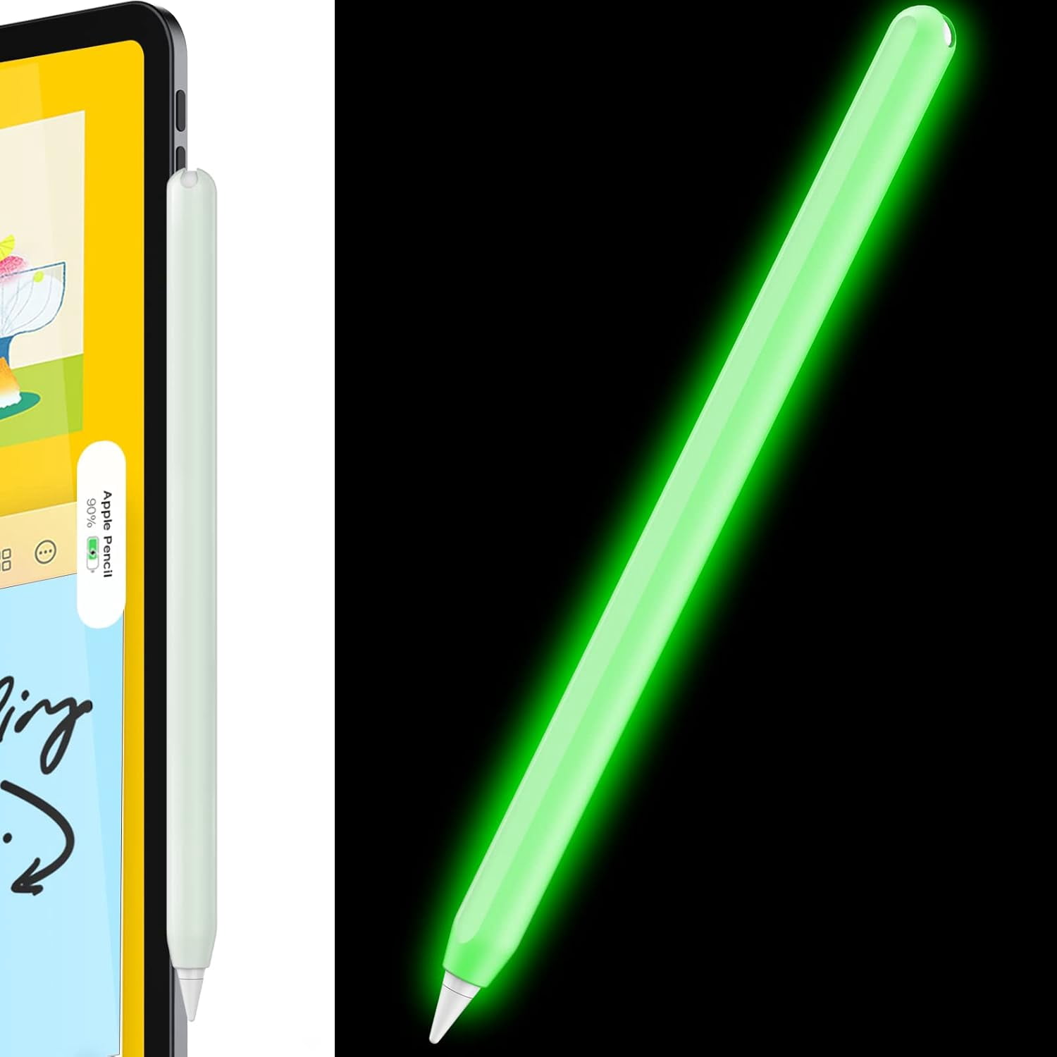 HZSY Electronics Silicone Case for Apple Pencil 2nd Generation & Apple ...