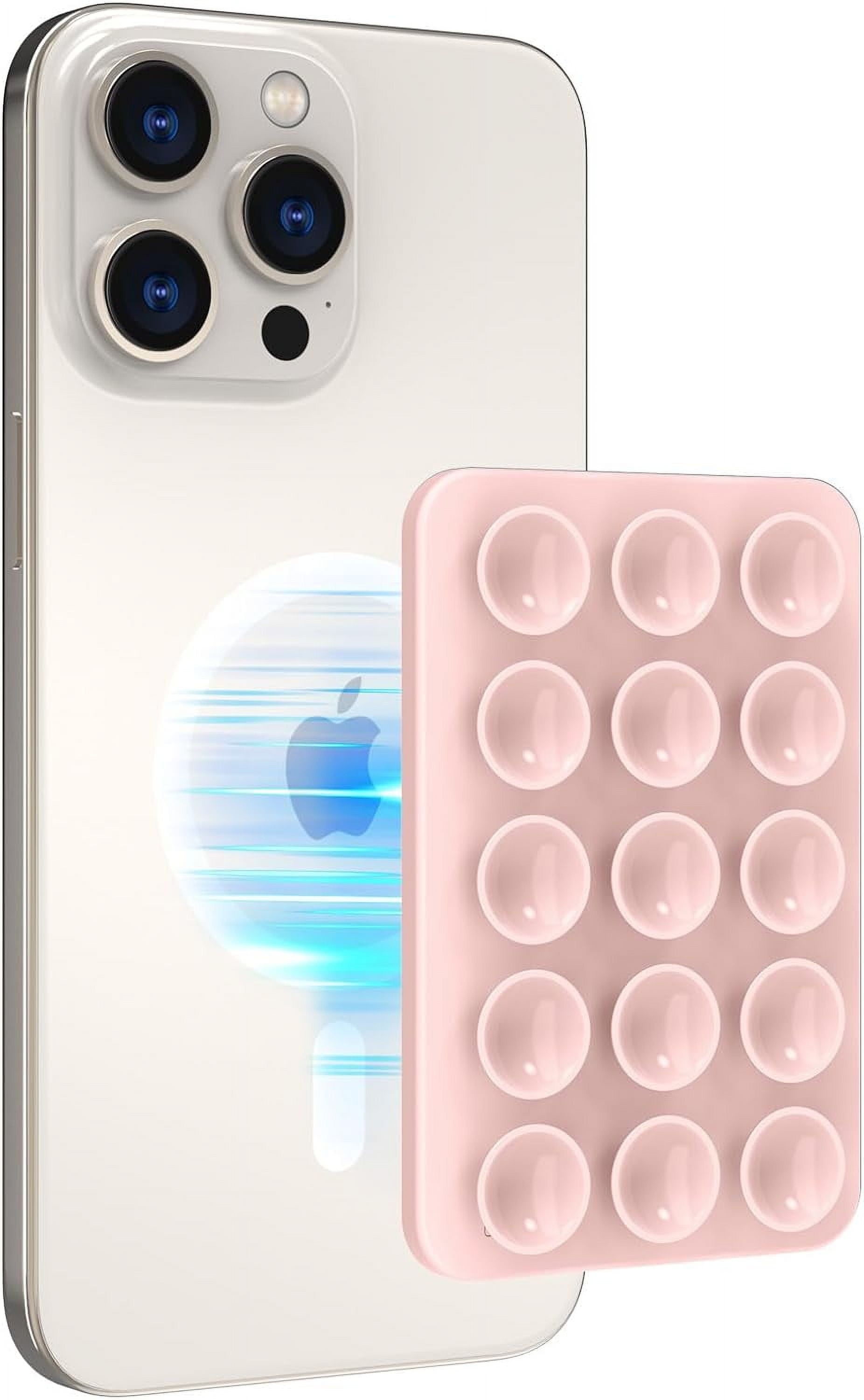 HZSY Electronics Silicone Suction Phone Case Stand for iPhone 16/15/14 ...