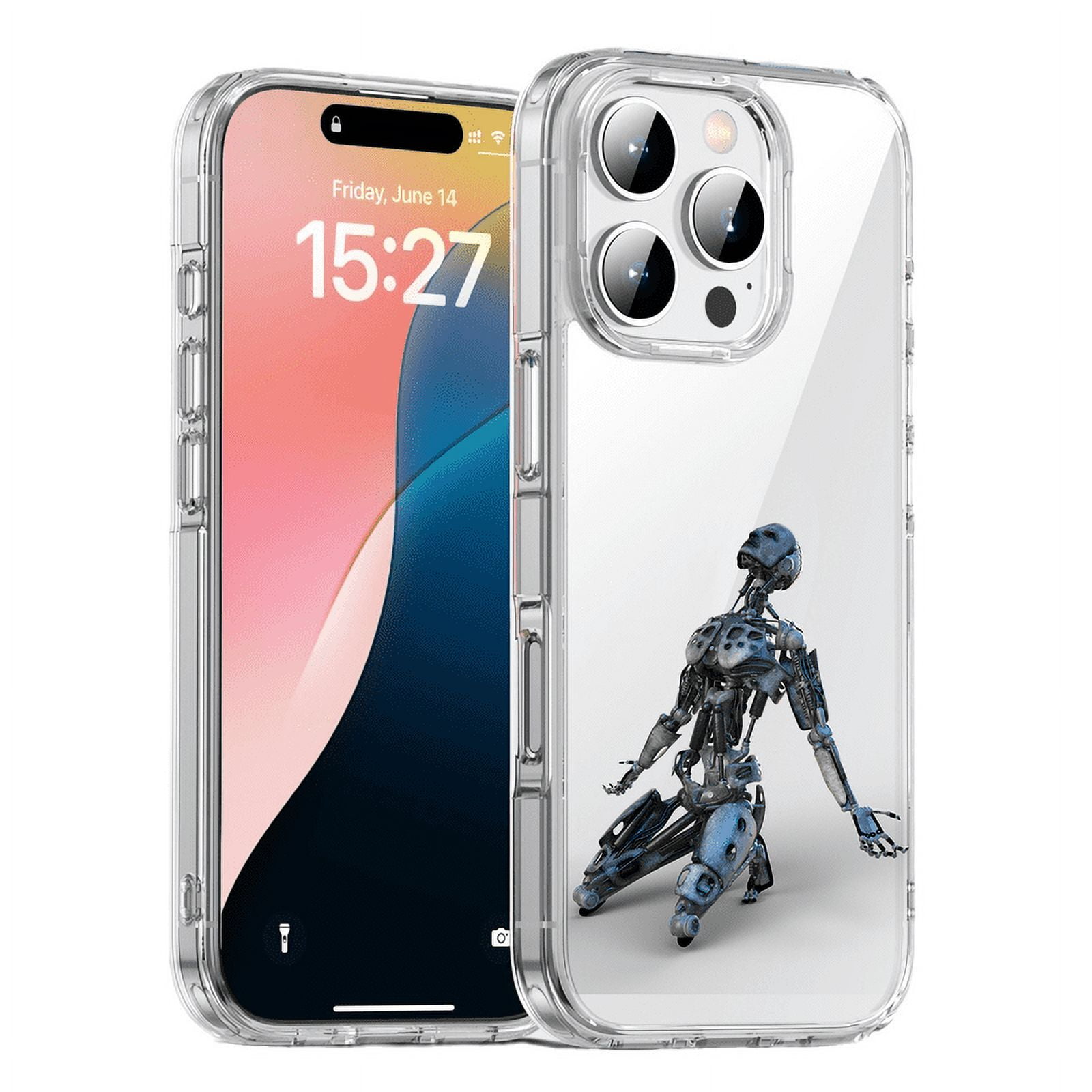 HZSY. Protective Gel Phone Case for iPhone 15 Pro - Printed Screaming ...