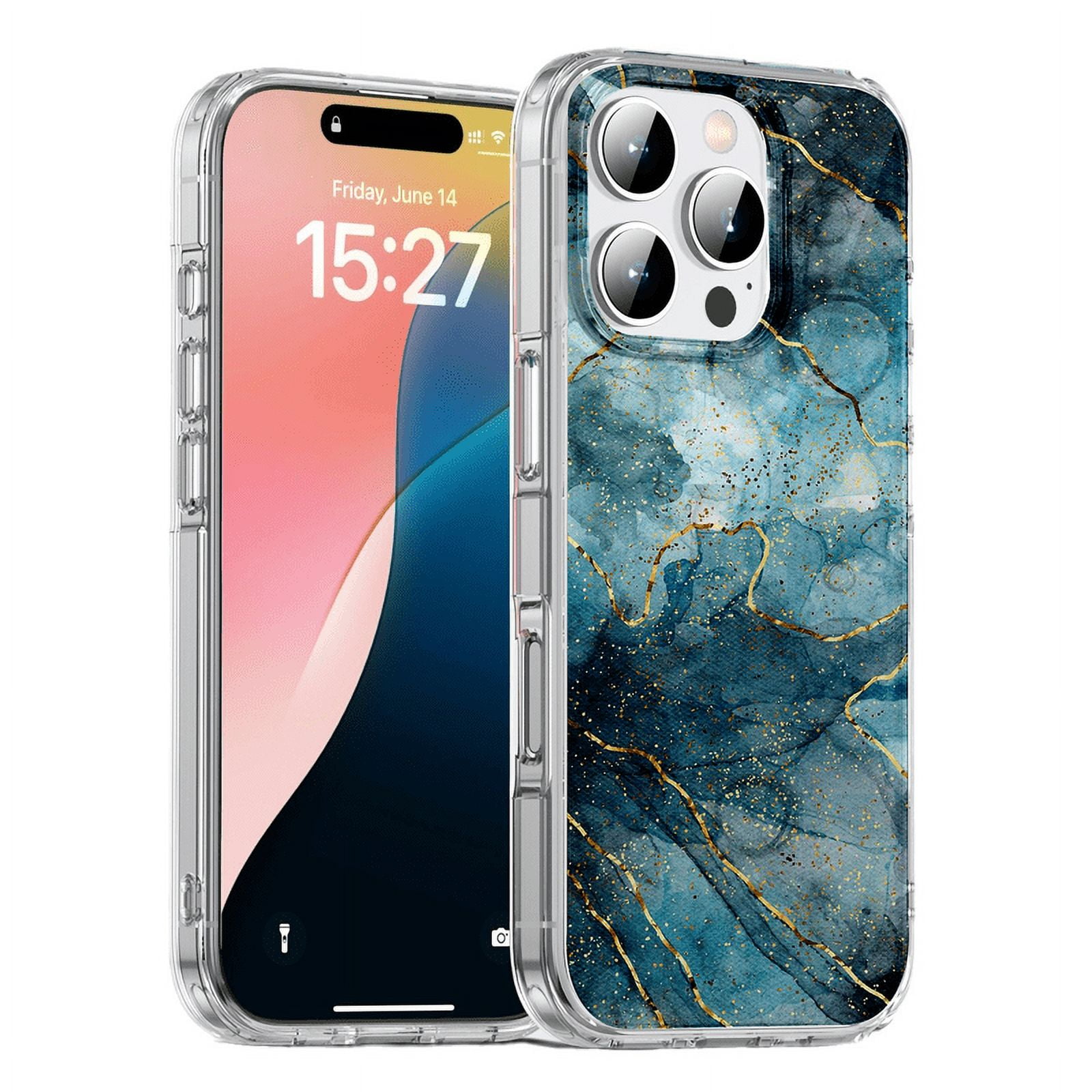 HZSY.Protective cell Phone Case for iPhone 13 Pro Max - Printed Black ...