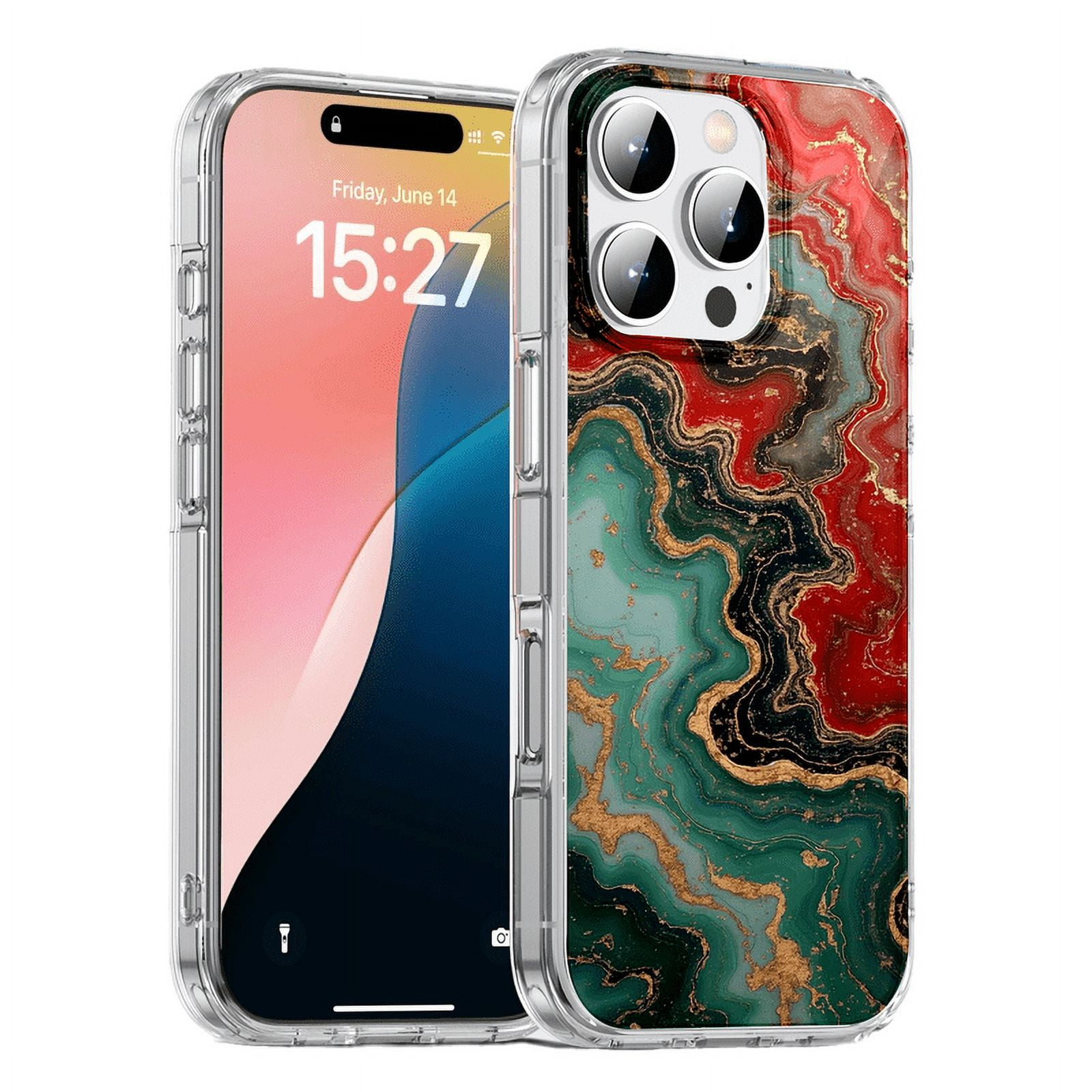 HZSY.Protective cell Phone Case for iPhone 16 Pro Max - Printed Colored ...