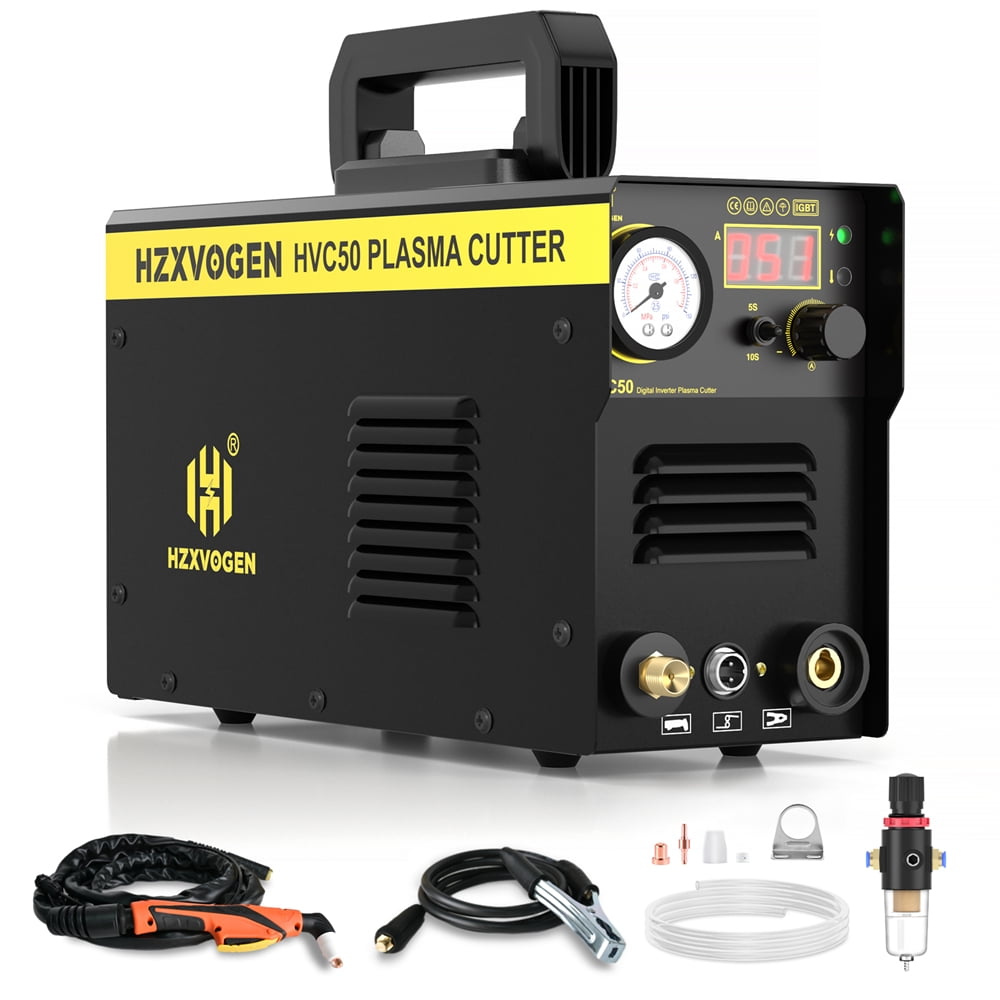 HZXVOGEN 50A IGBT Inverter Plasma Cutter 110V/220V Cutting Machine for ...