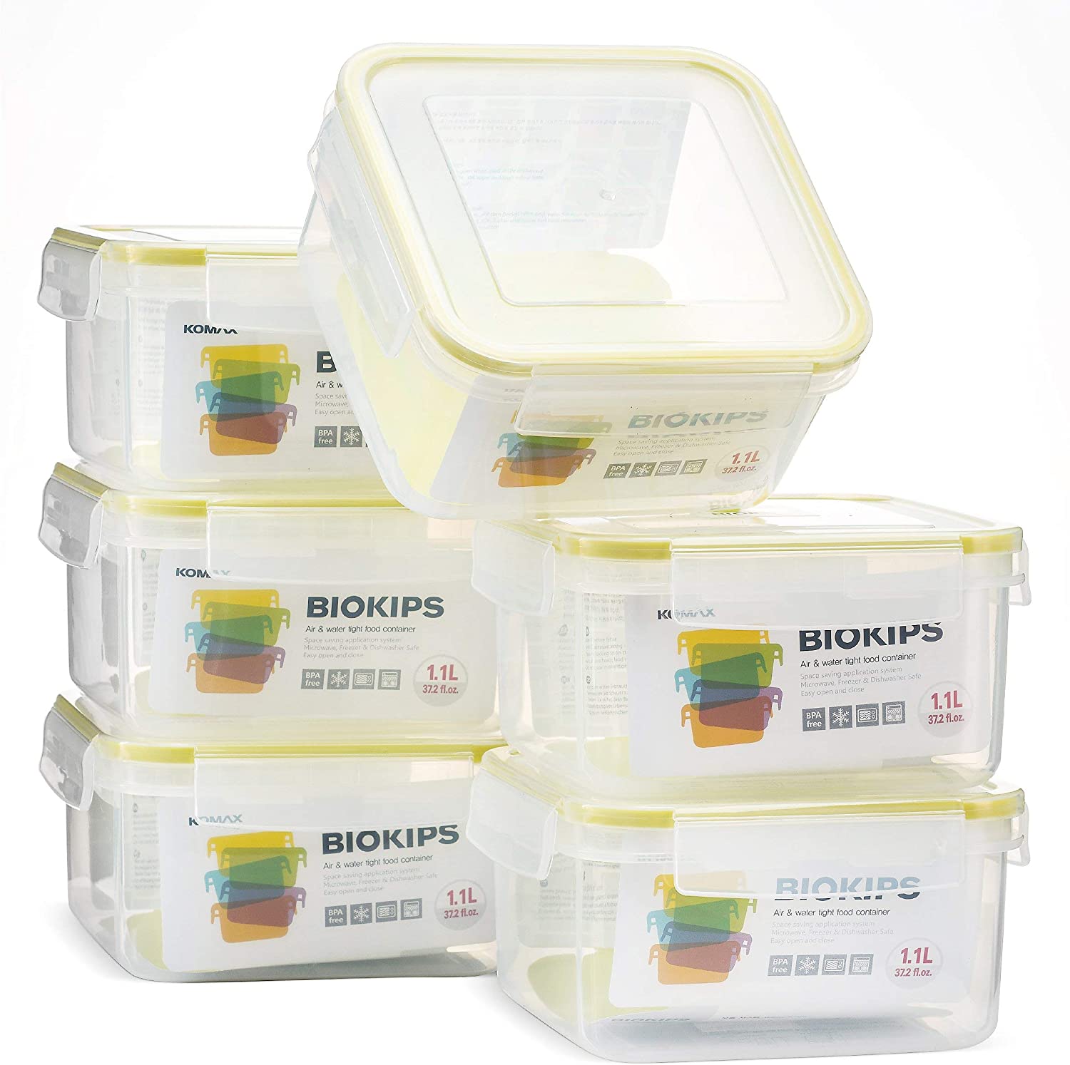 HZY Biokips Food Storage Container – Square Food Containers – Airtight ...
