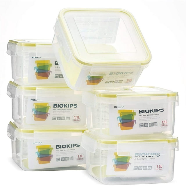 HZY Biokips Food Storage Container – Square Food Containers – Airtight ...