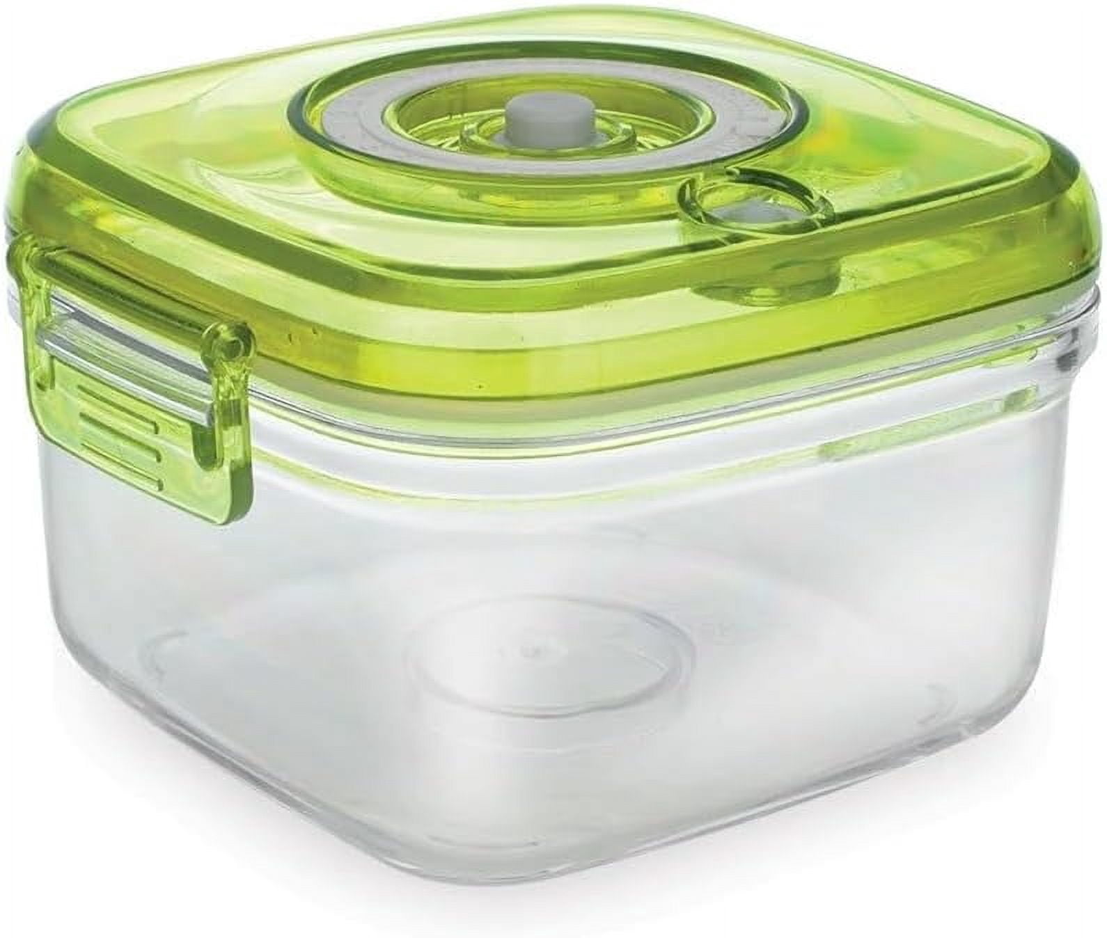 HZY Plastic Food Storage Containers with Airtight Lids - Square Food ...