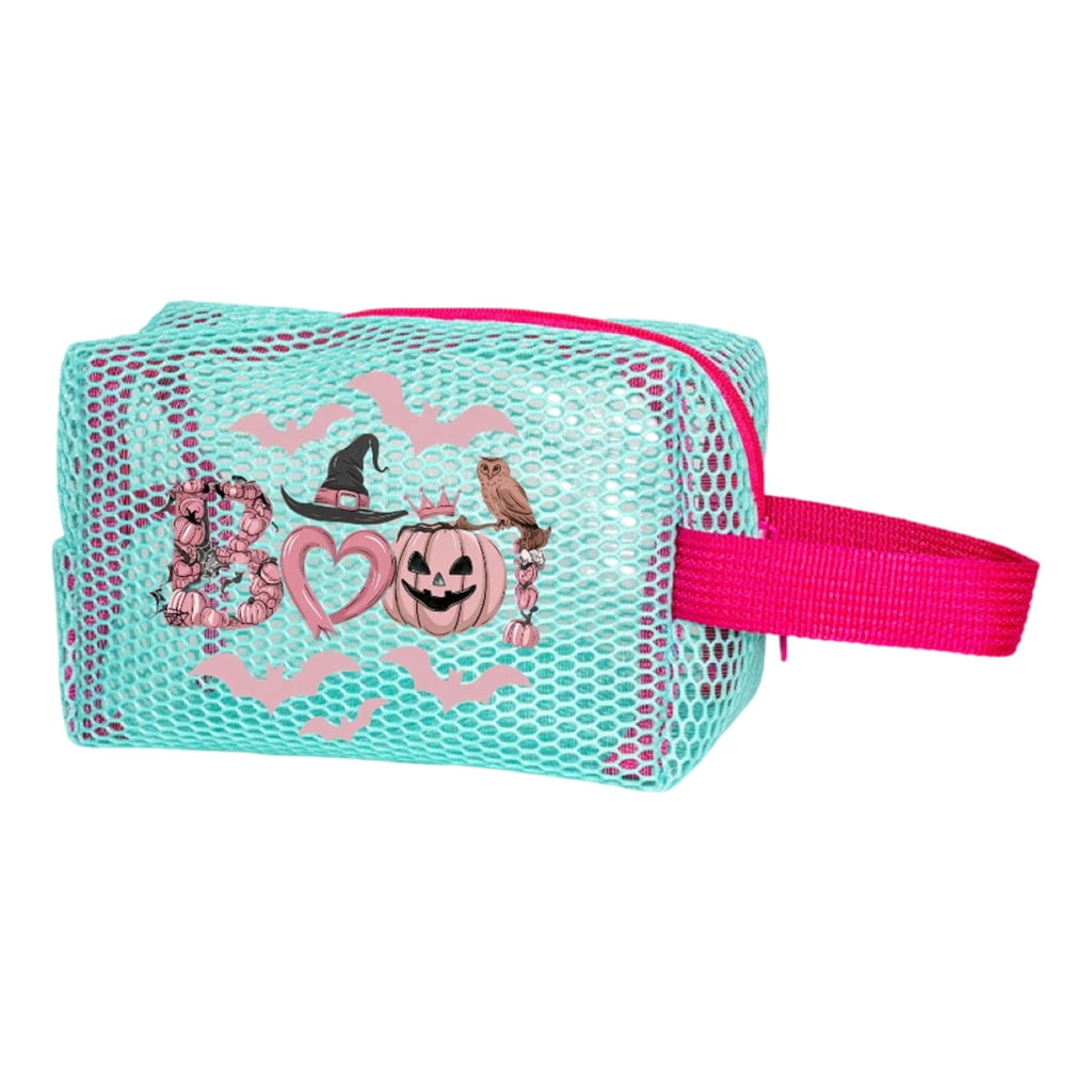 Ha110weenMeshes Trick or Treating Bags For Kids Reusable Breathable ...