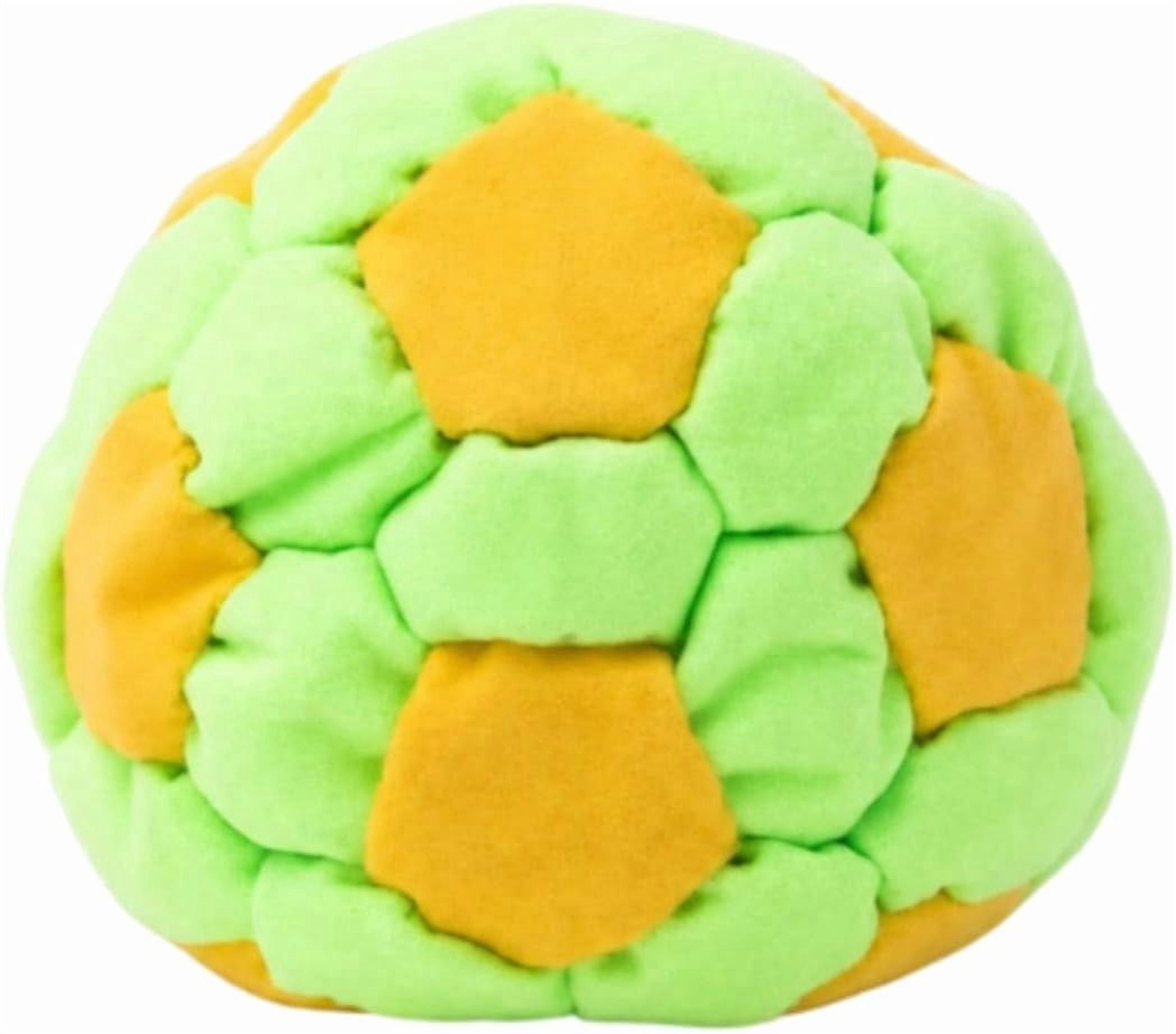 HaCpiu Durable Knitted Footbag with Geometric Design, Hand Made ...