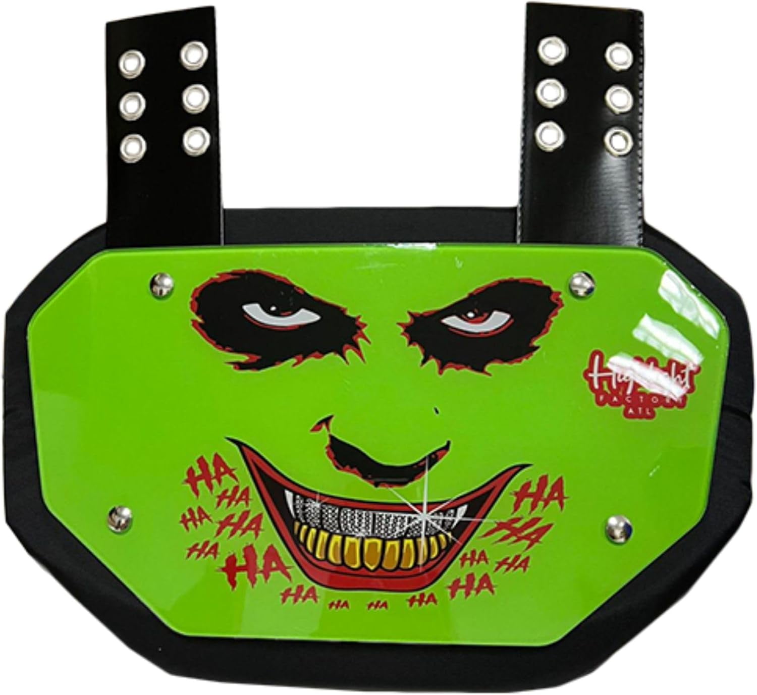 HaHa Glossy Football Back Plate - Lower Back Protection for Shoulder ...