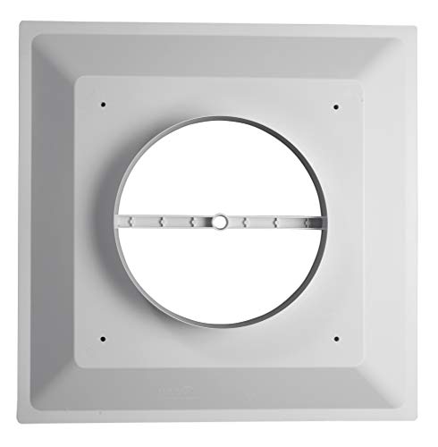 HaVACo 2'x2' Lay-In 3 Cone Supply with 10" Pre-Molded Boot, ABS Plastic ...