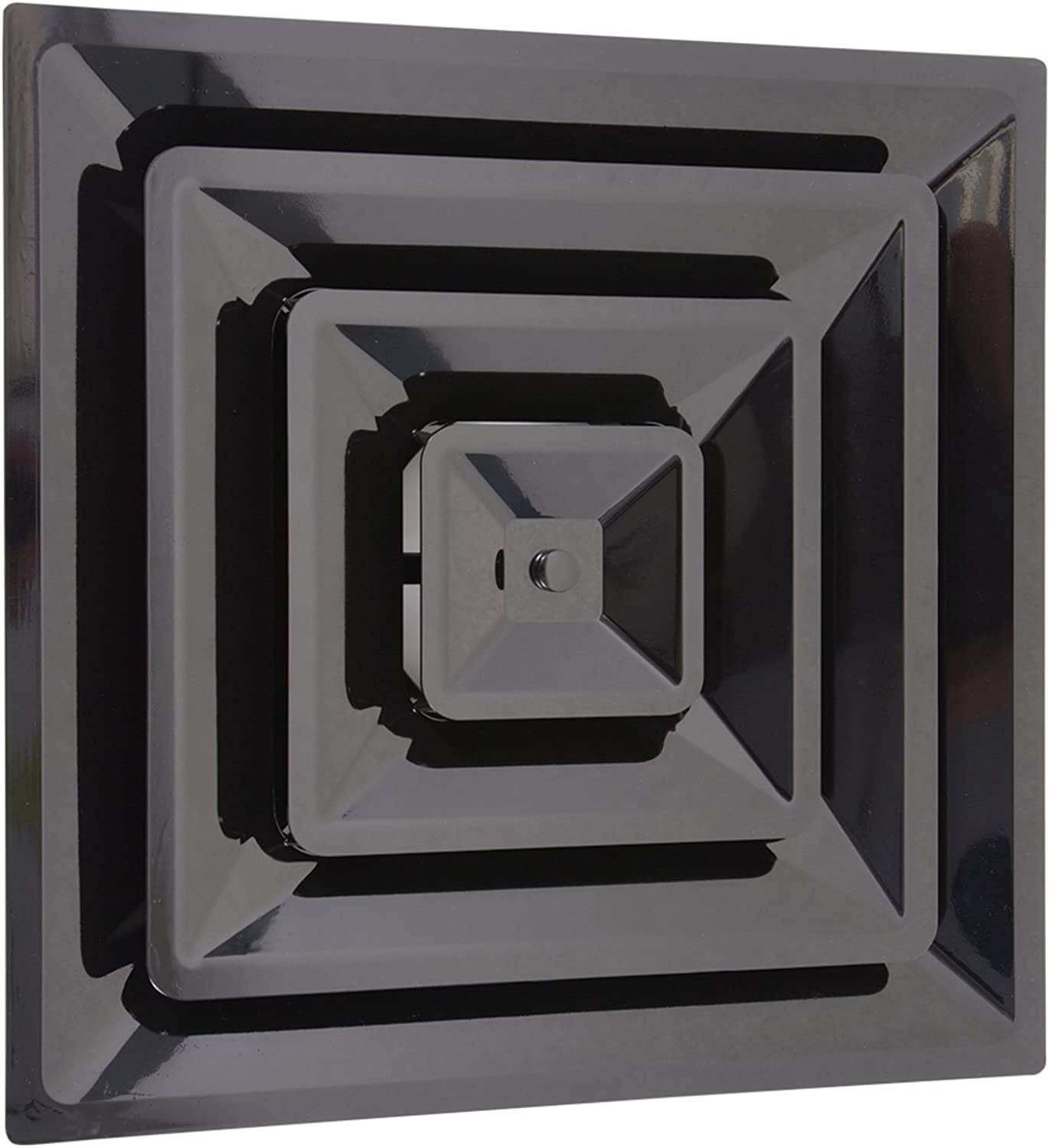 HaVACo 2'x2' Lay-In 3 Cone Supply with 8" Pre-Molded Boot, ABS Plastic ...