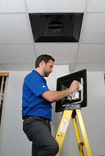 HaVACo 2'x2' Lay-In 3 Cone Supply with 8" Pre-Molded Boot, ABS Plastic ...