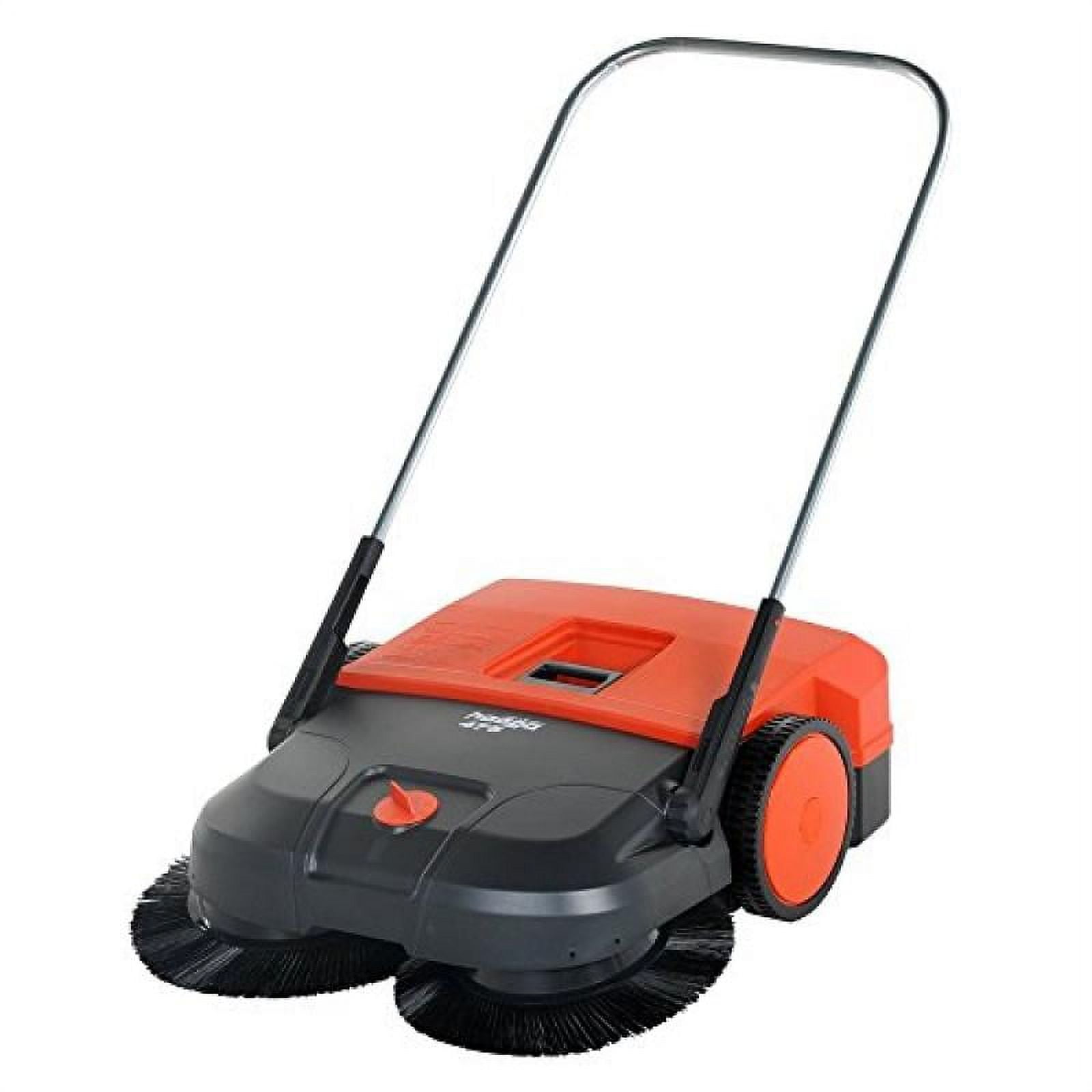 Haaga Non-Electric Push Sweeper, 30" Width with Triple Brush System ...