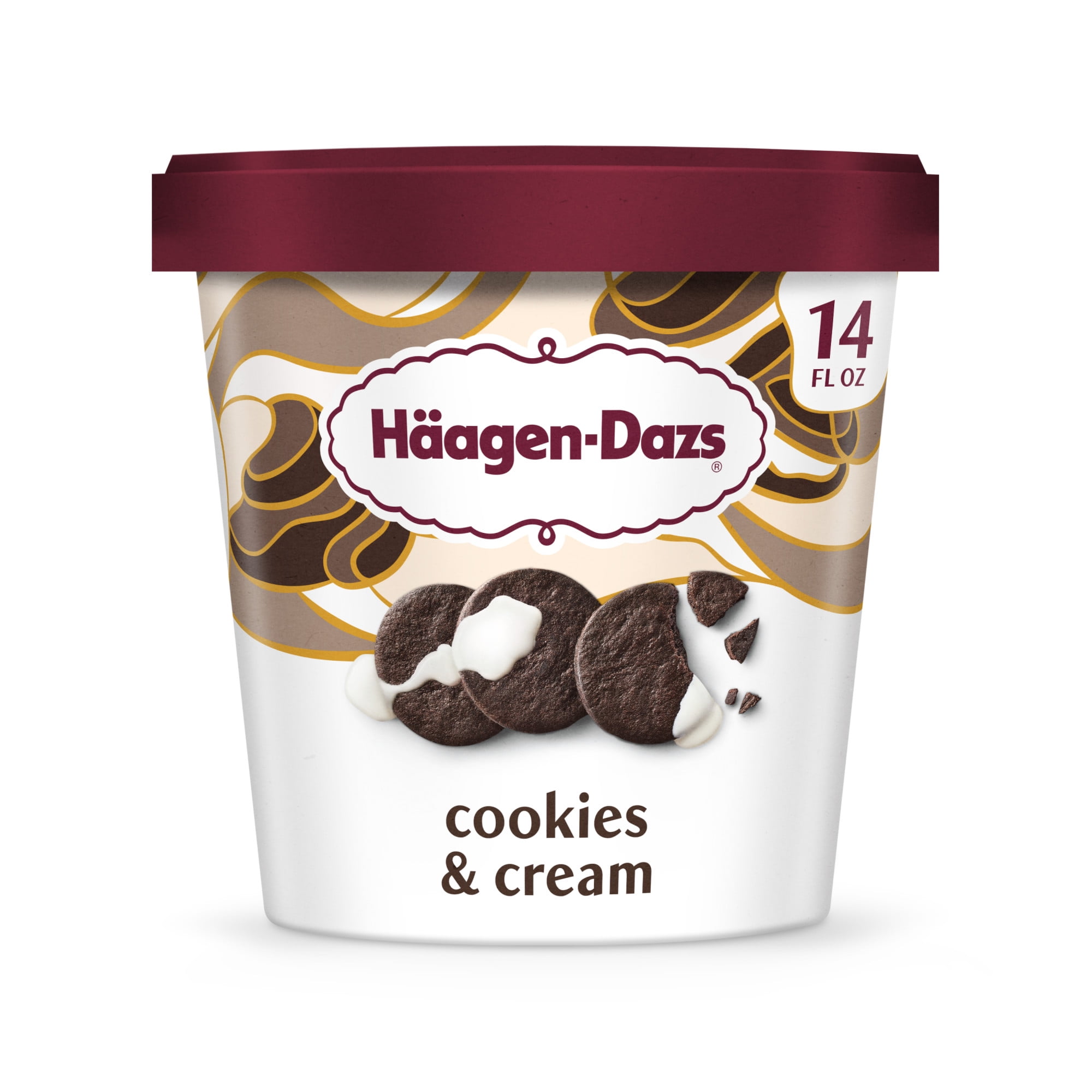 Haagen Dazs Cookies And Cream Ice Cream Kosher 14 0 Oz