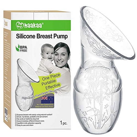 Haakaa Portable Manual Breast Pump Milk Saver for Travel and Baby ...