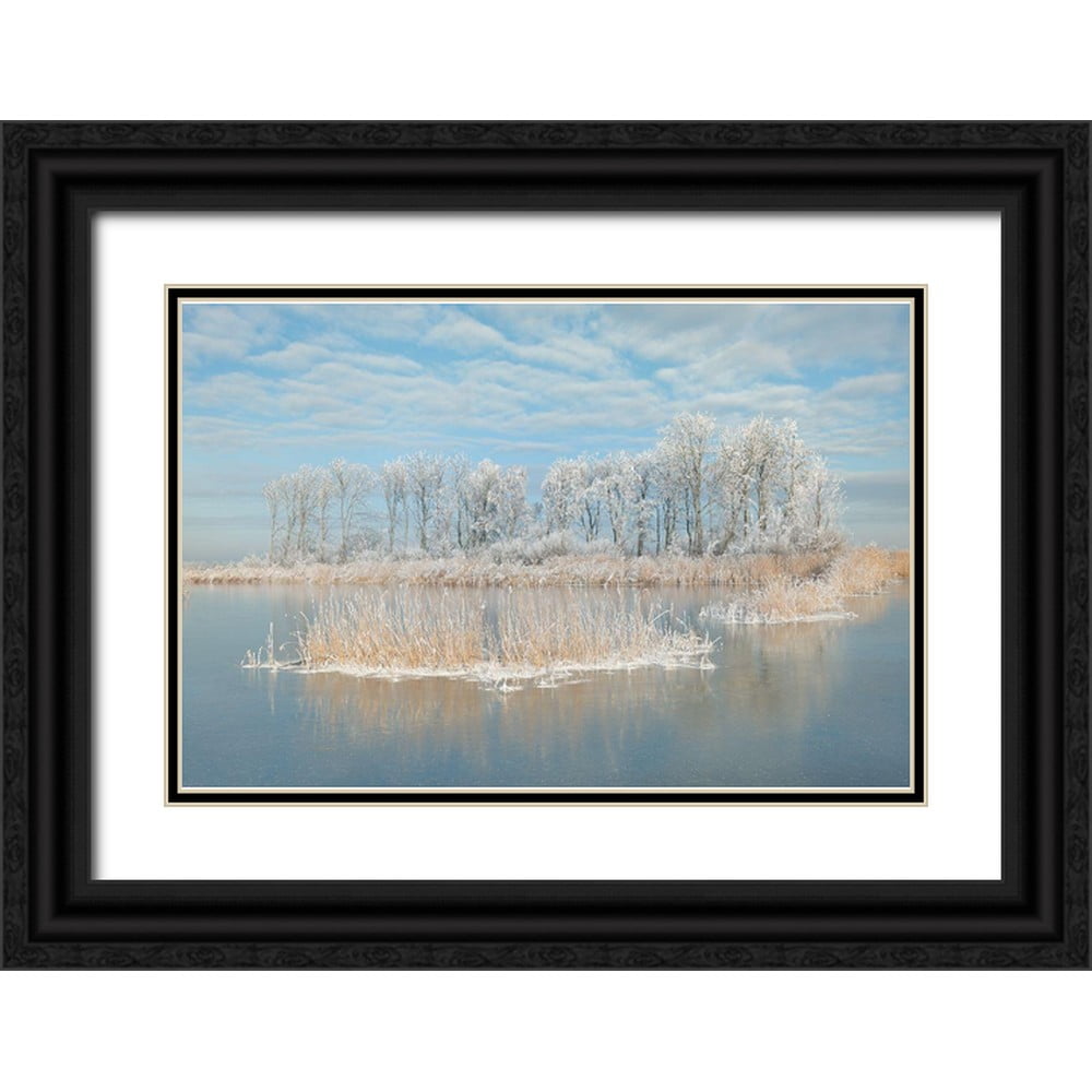 Haaksma, Piet 24x17 Black Ornate Wood Framed with Double Matting Museum ...