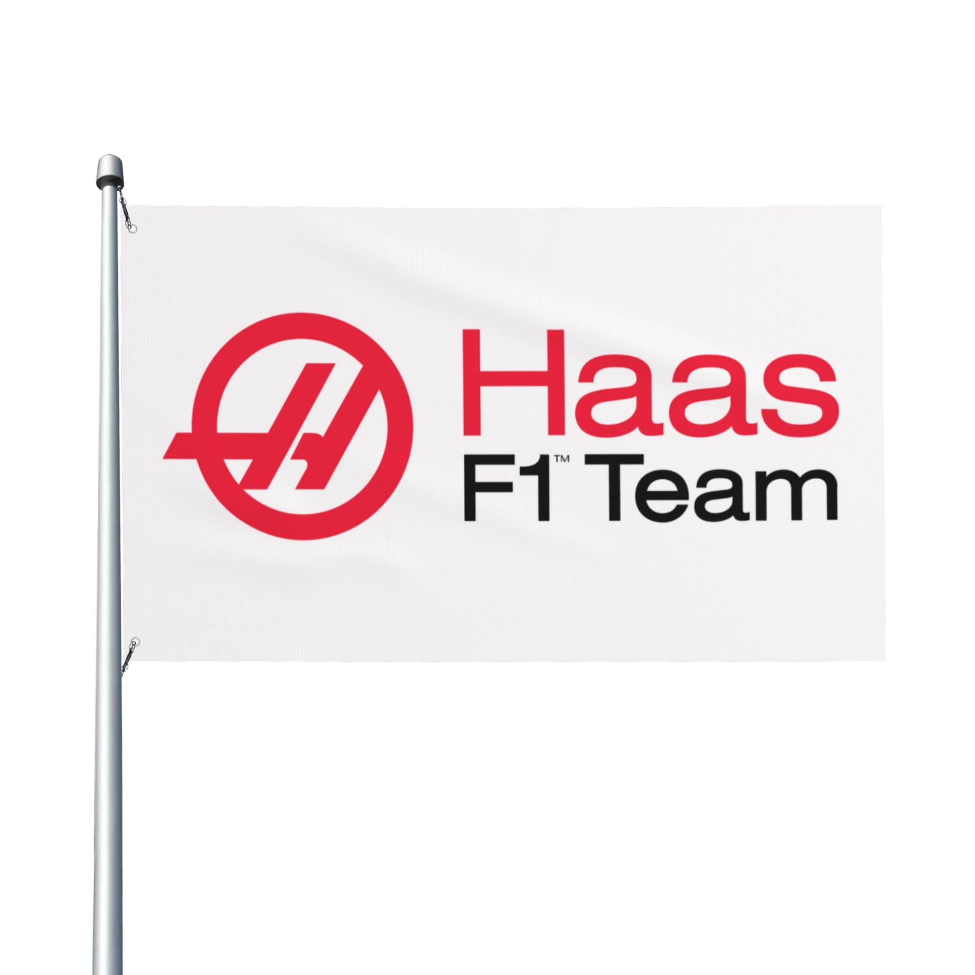Haas F1 Team Flag Built For Outdoor Use America Banner Flags Garden Yard Flag Custom - Walmart.com