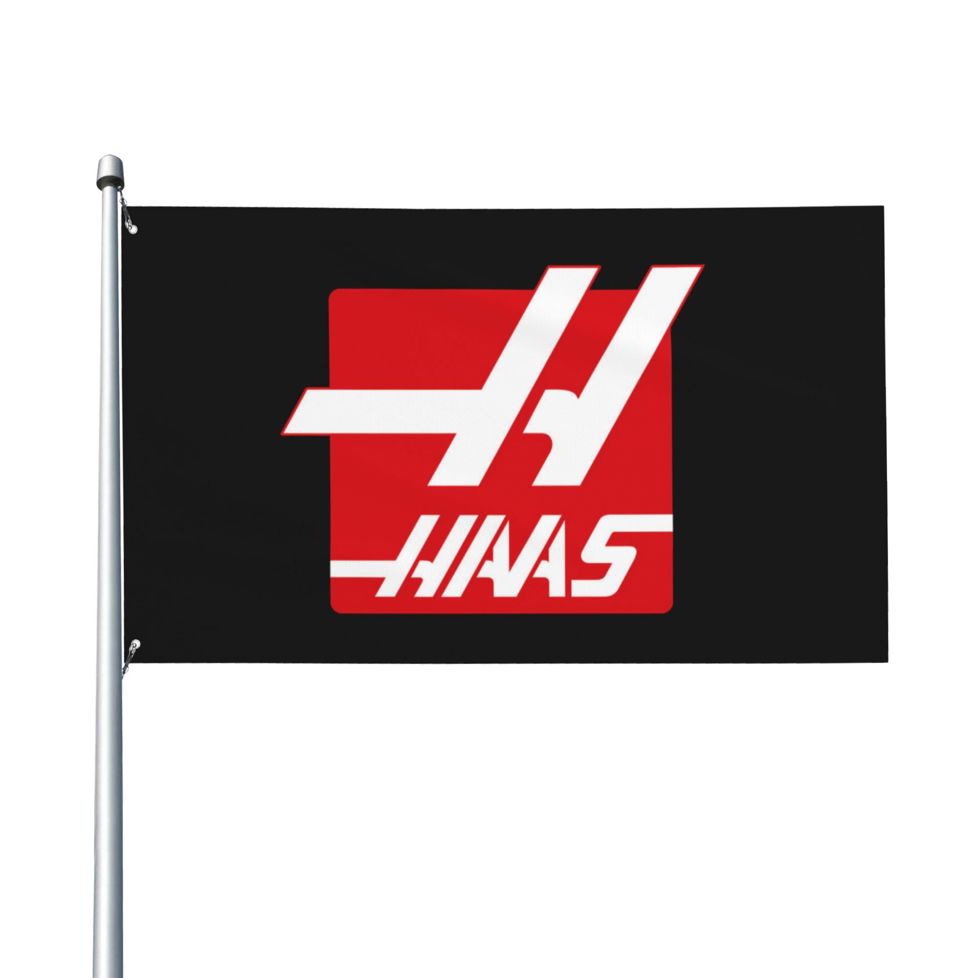 Haas F1 Team Flag For Indoor Home House Decor Durable Garden Breeze ...