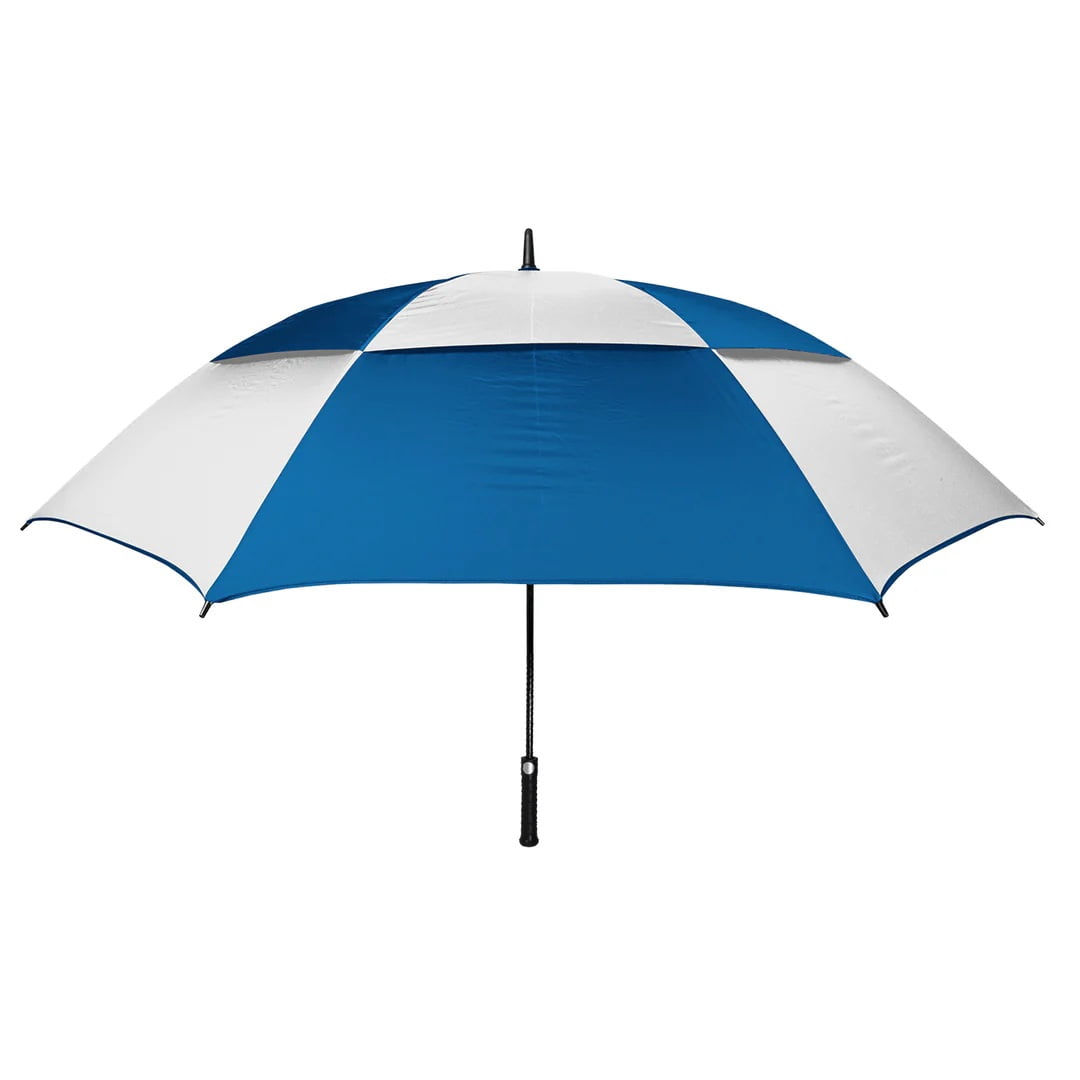 Haas-Jordan Golf 62" Guardian 2.0 Umbrella Royal/White - Walmart.com