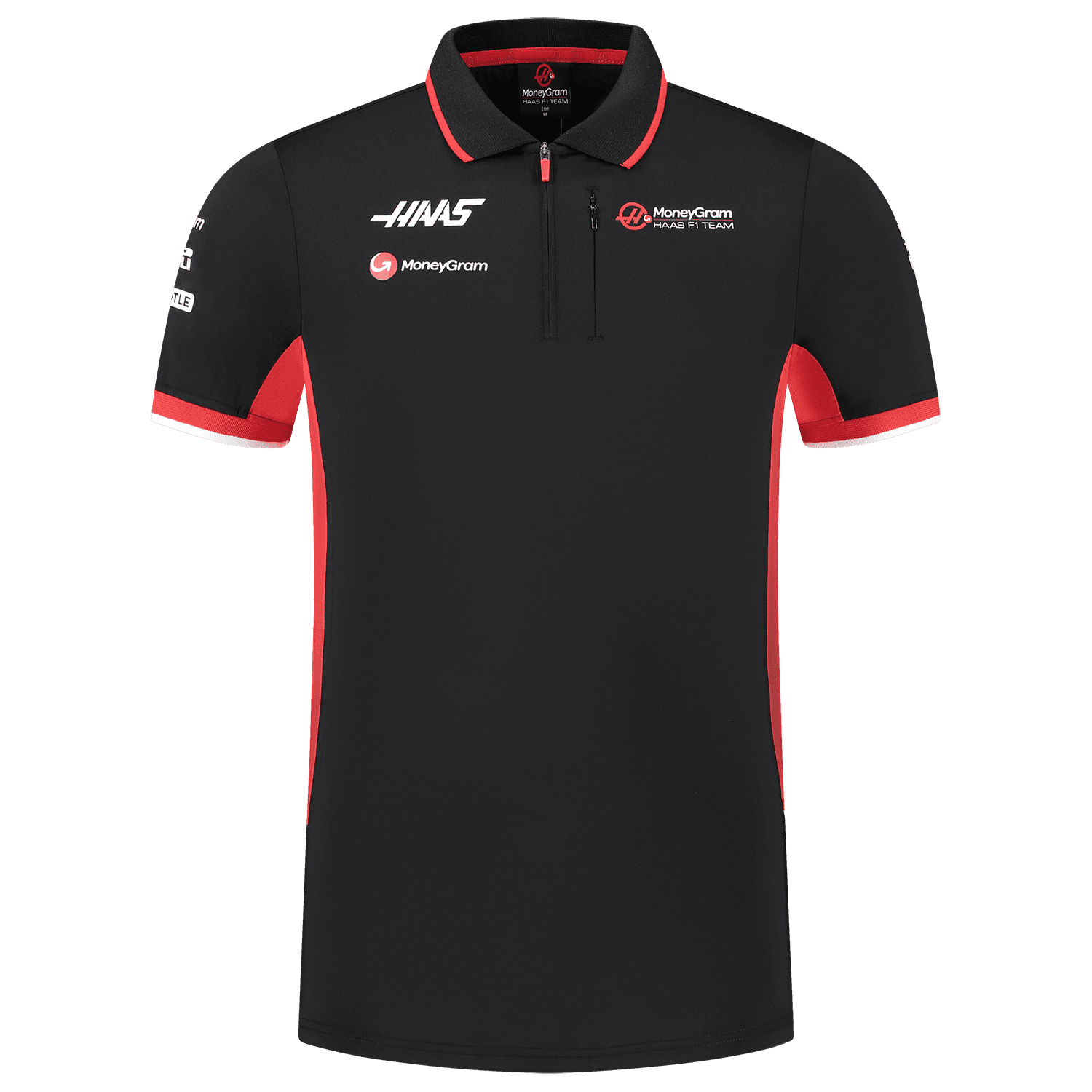 Haas Racing F1 2024 Men's Team Fitted Polo Shirt - Black - Walmart.com