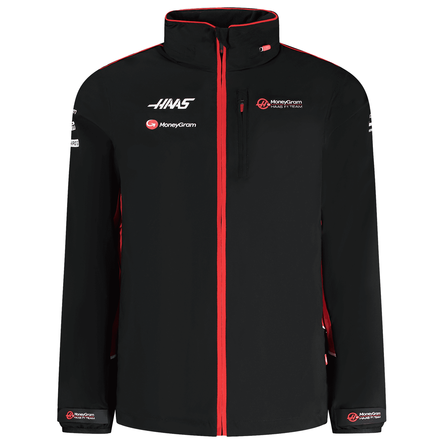 Haas Racing F1 2024 Team Lightweight Rain Jacket - Black - Walmart.com
