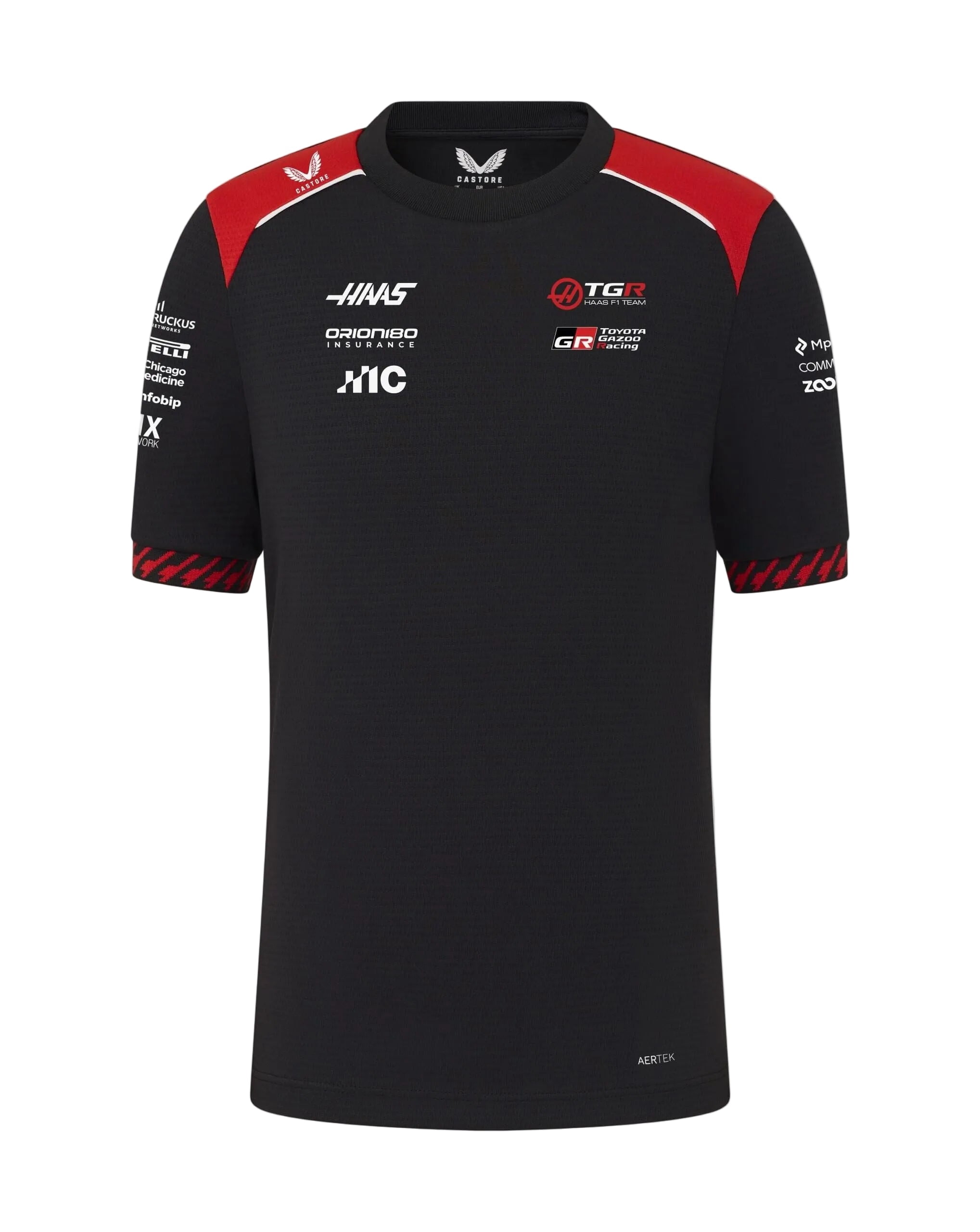 Haas Racing F1 2026 Kids Team Set Up T-Shirt - Youth Black - Walmart.com