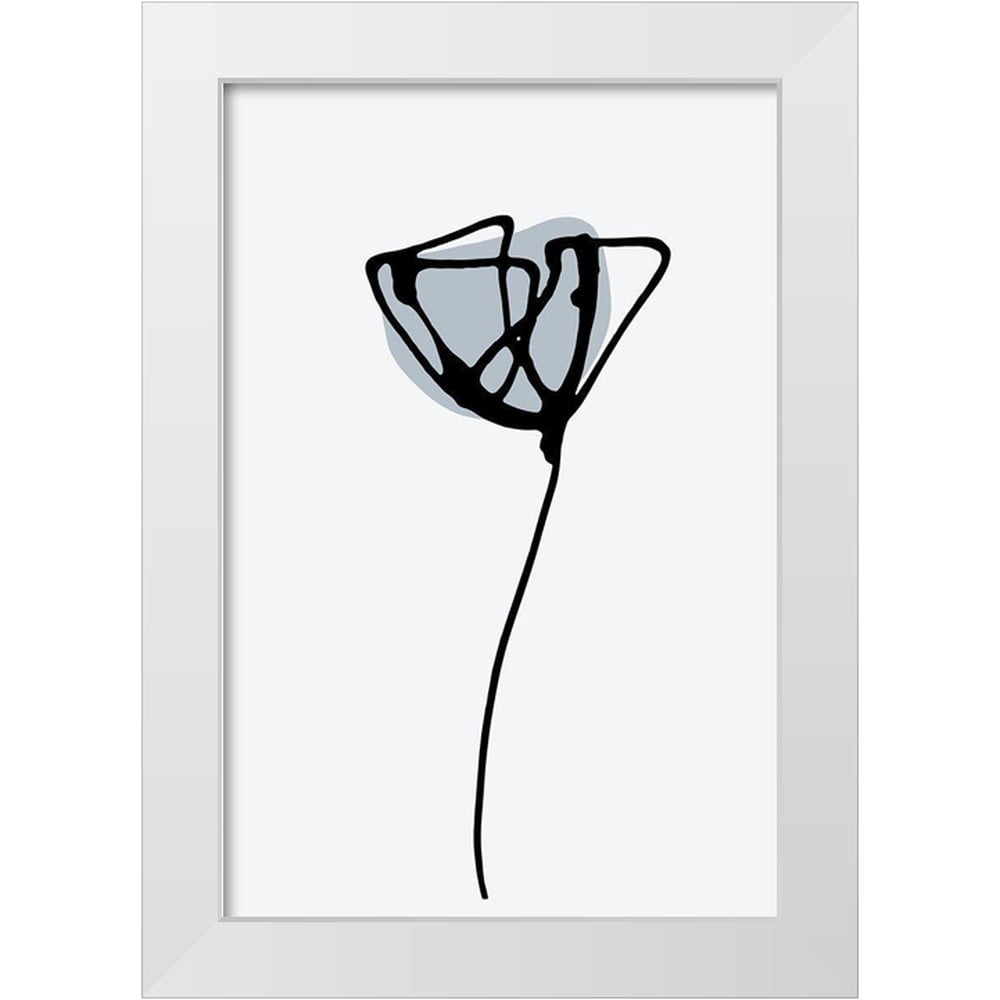 Haase, Andrea 11x14 White Modern Wood Framed Museum Art Print Titled ...