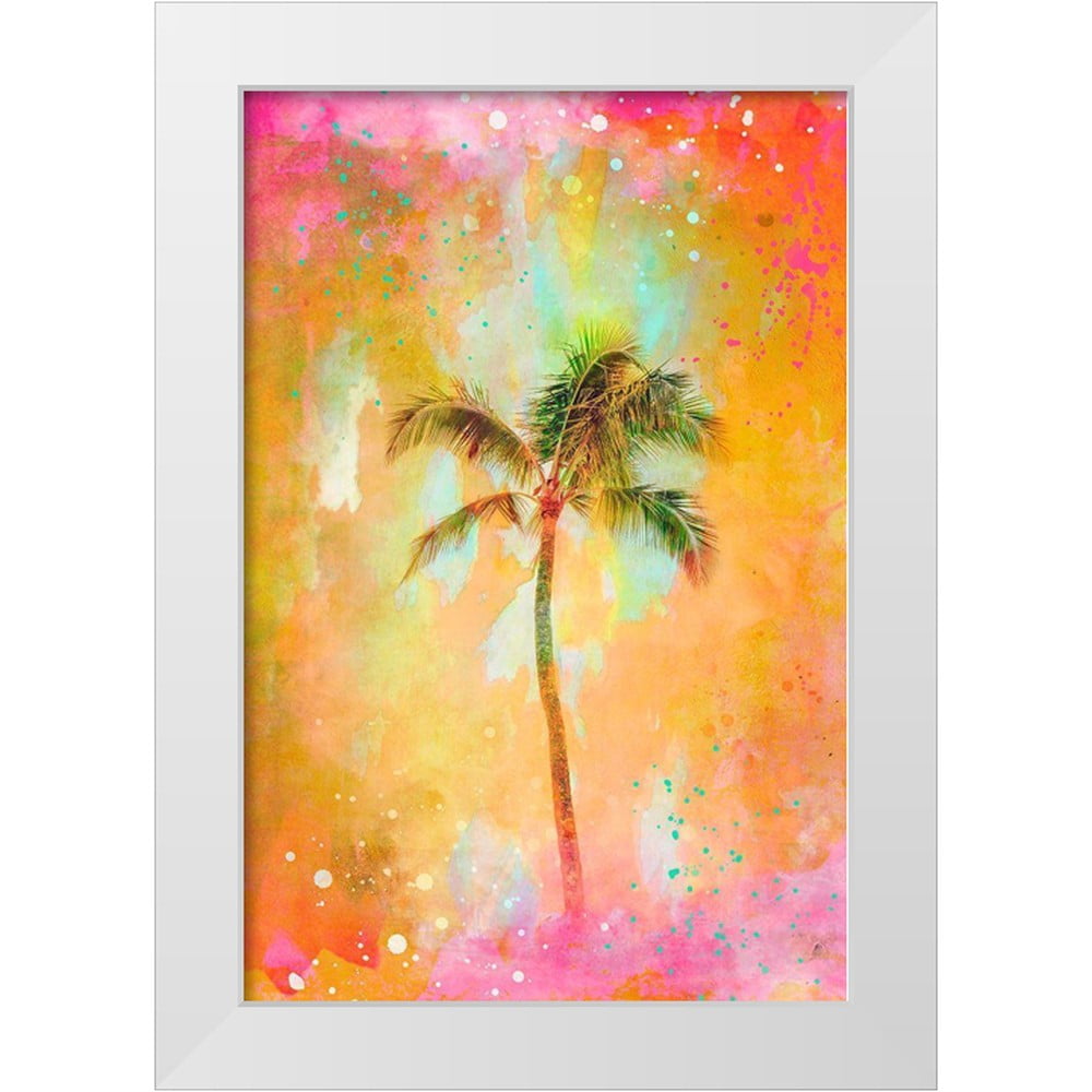 Haase, Andrea 11x14 White Modern Wood Framed Museum Art Print Titled - Summer Joy - Walmart.com
