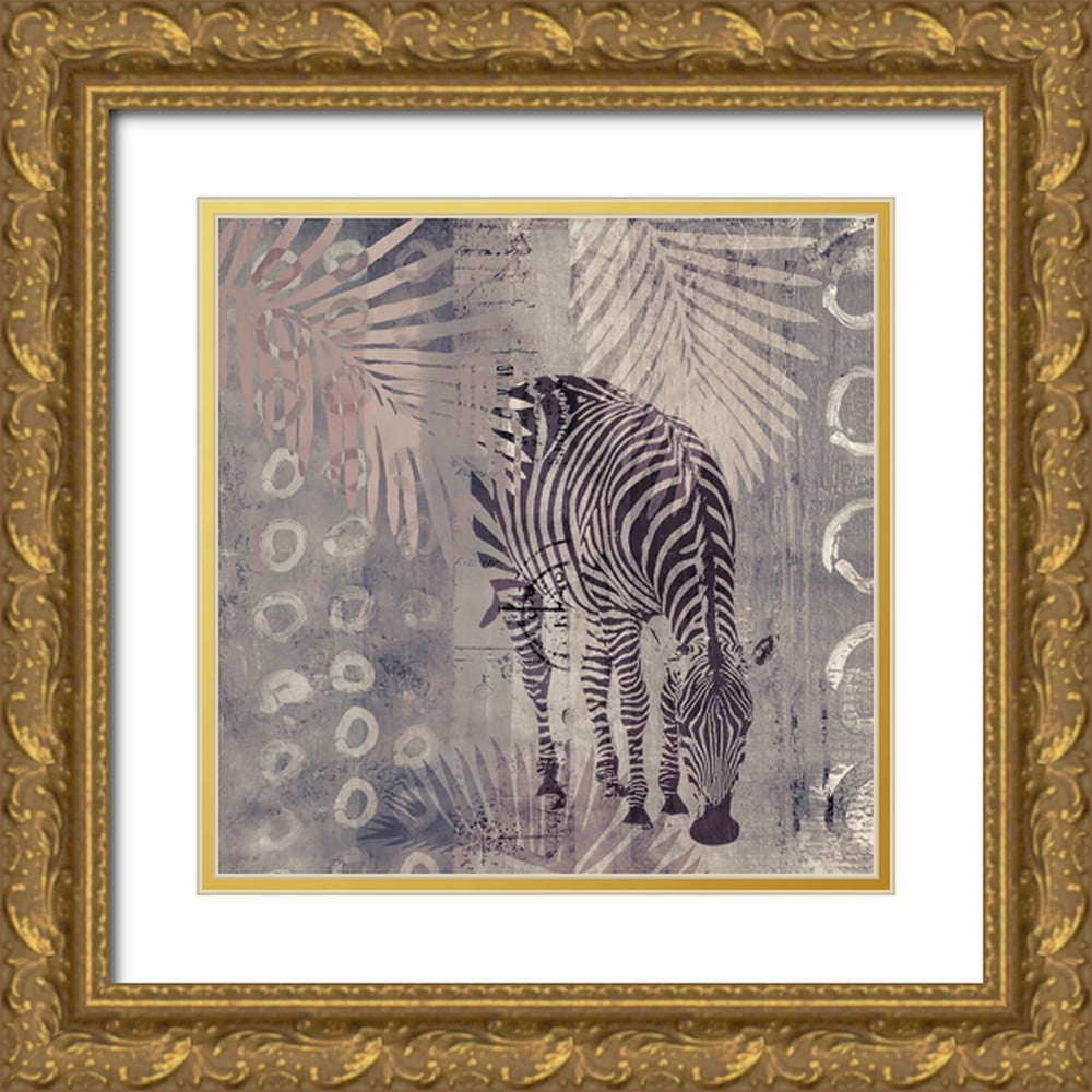 Haase, Andrea 12x12 Gold Ornate Wood Framed with Double Matting Museum Art Print Titled - Africa ...