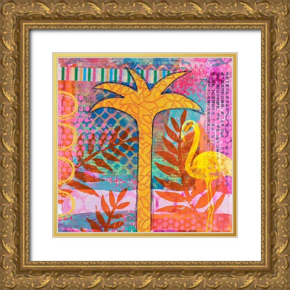 Haase, Andrea 12x12 Gold Ornate Wood Framed with Double Matting Museum Art Print Titled ...