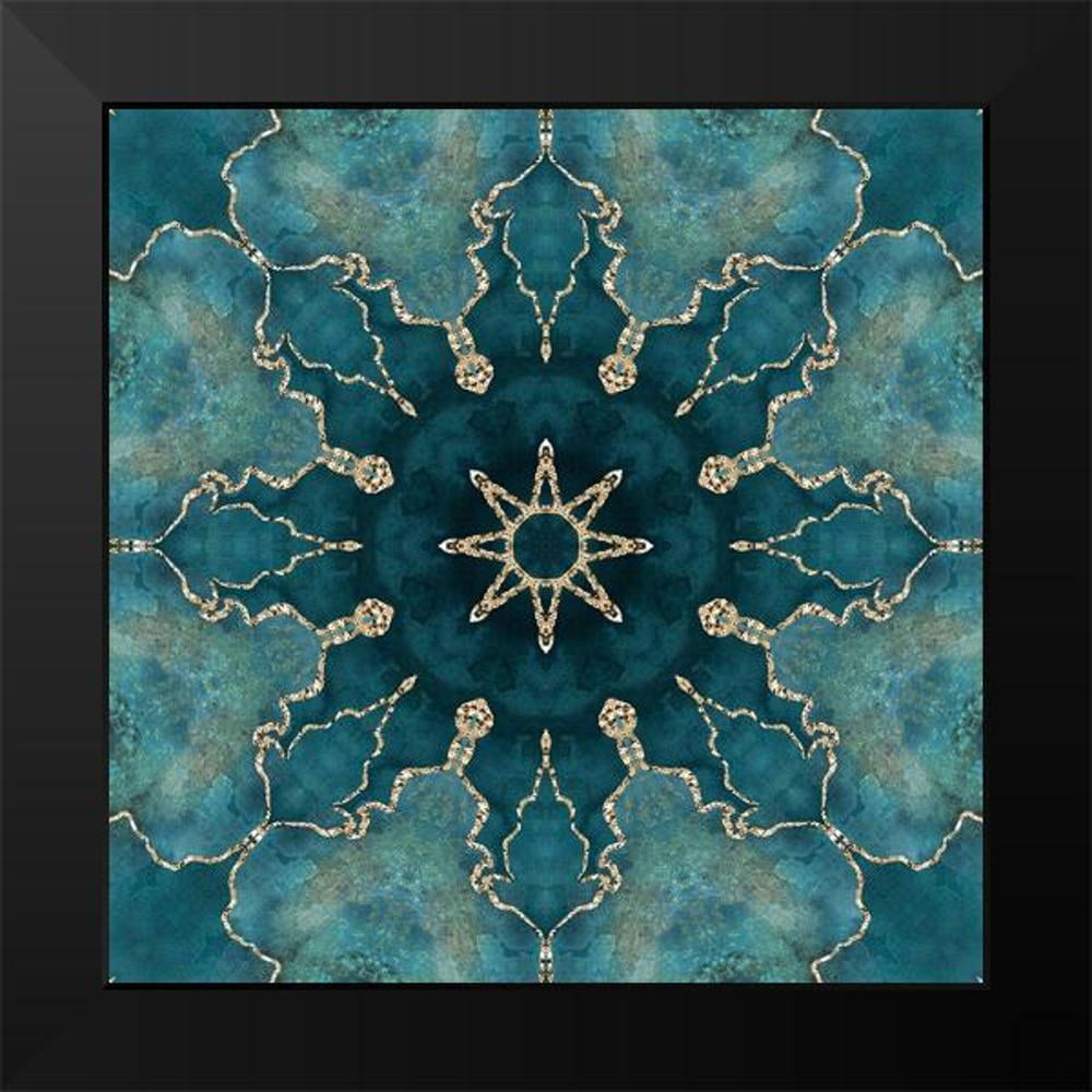 Haase, Andrea 20x20 Black Modern Framed Museum Art Print Titled - Gold ...