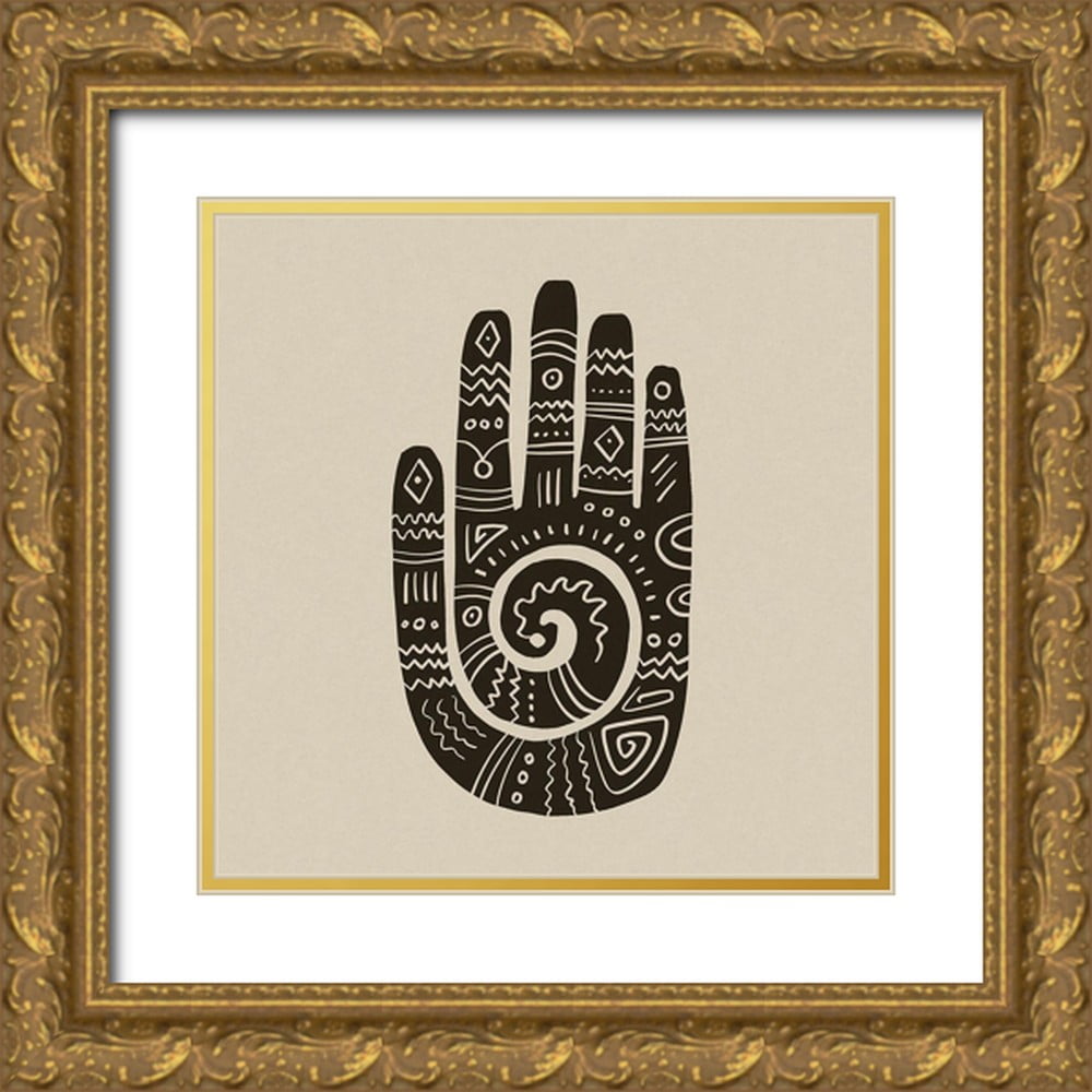 Haase, Andrea 20x20 Gold Ornate Wood Framed with Double Matting Museum ...