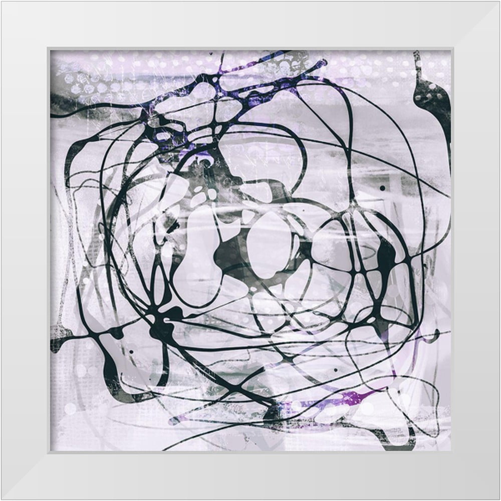 Haase, Andrea 20x20 White Modern Wood Framed Museum Art Print Titled - Confused Mind - Walmart.com