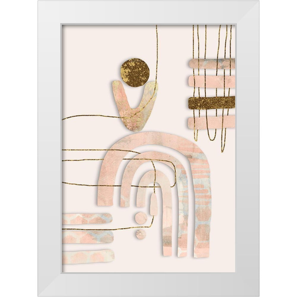 Haase, Andrea 24x32 White Modern Wood Framed Museum Art Print Titled ...