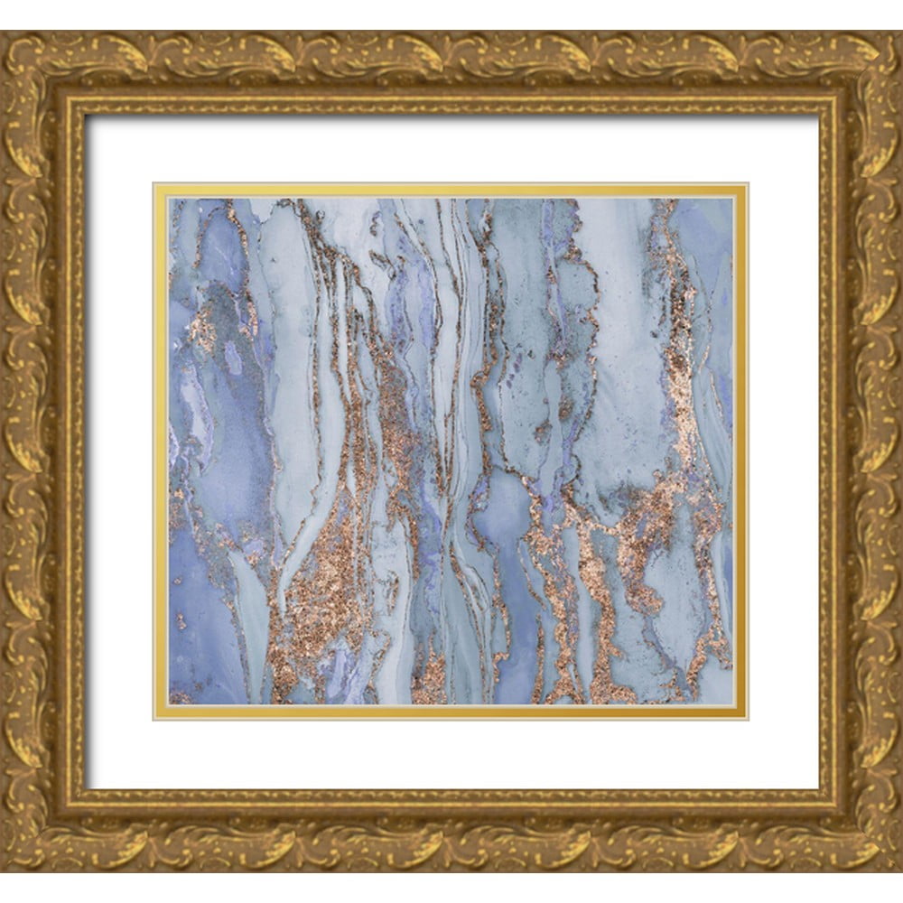 Haase, Andrea 29x26 Gold Ornate Wood Framed with Double Matting Museum ...