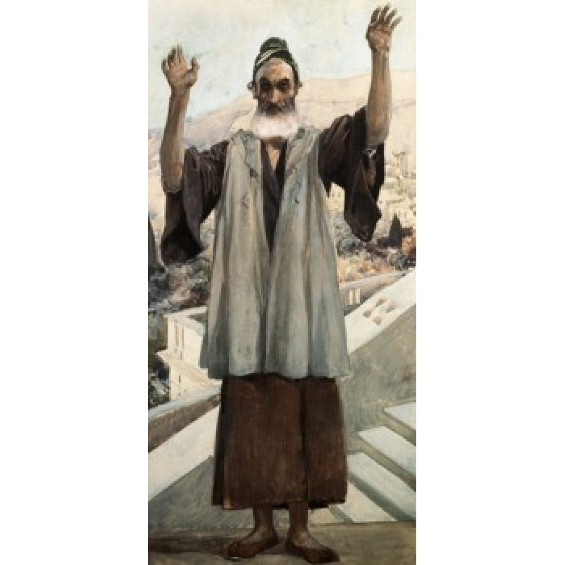 Habakkuk, James Tissot (1836-1902 French), Jewish Museum, New York, USA Poster Print (24 x 36 ...