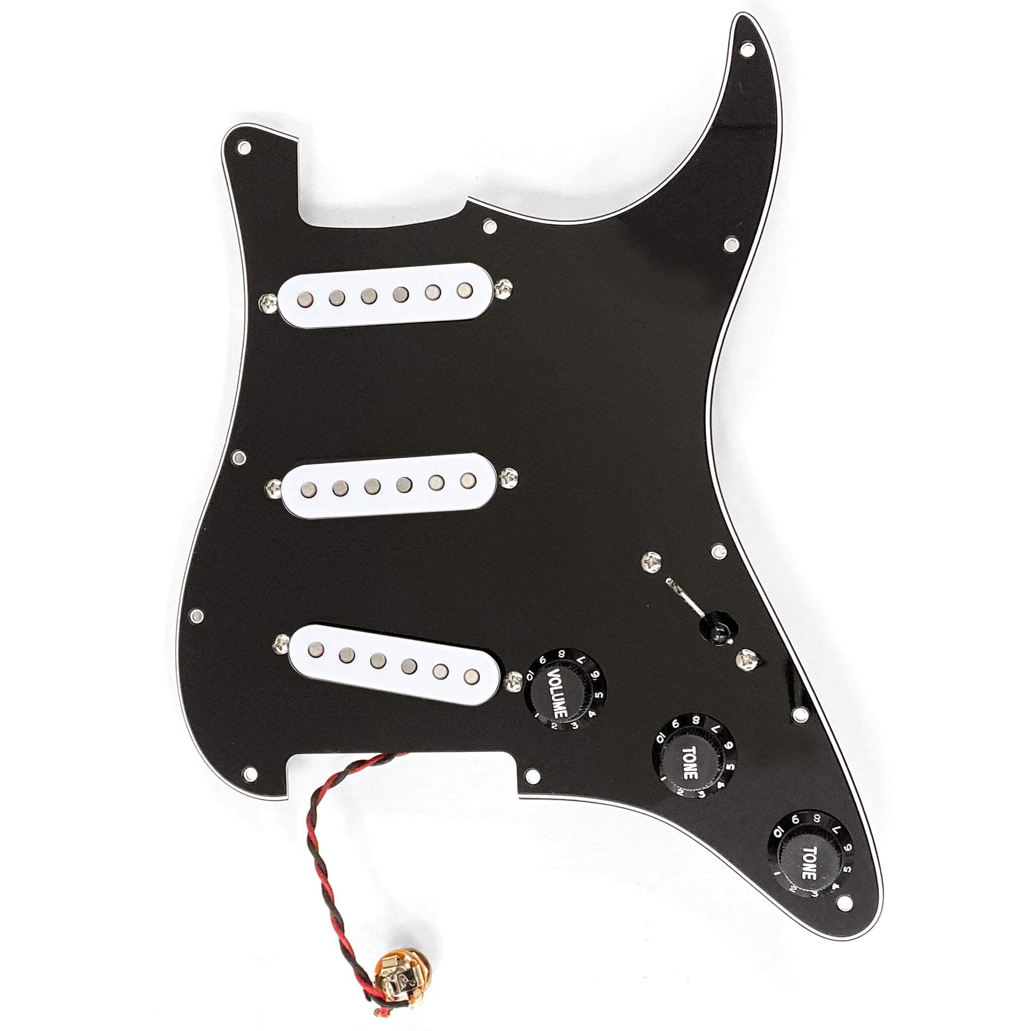 Habanero Loaded Strat®-Style Prewired Pickguard - S/S/S - Walmart.com