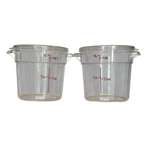 Quart Containers Plastic