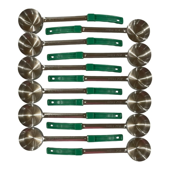 Habanerofire Solid Portion Control Spoodles Metal Serving Spoons 4 oz ...