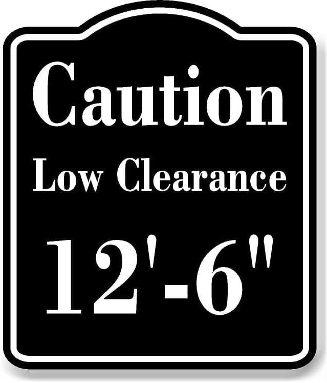 Haberdashery Left Arrow BLACK Aluminum Composite Sign, 15"x18 ...