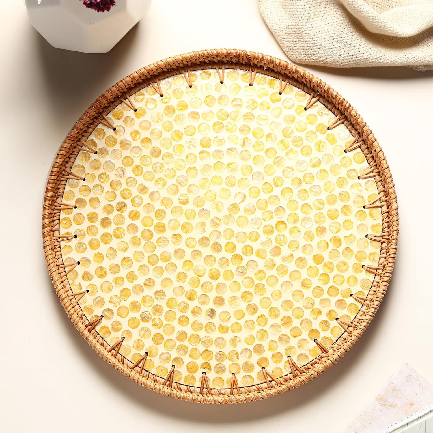 Habere IndiaAll The Cultures Fabricating India Decorative Tray ...