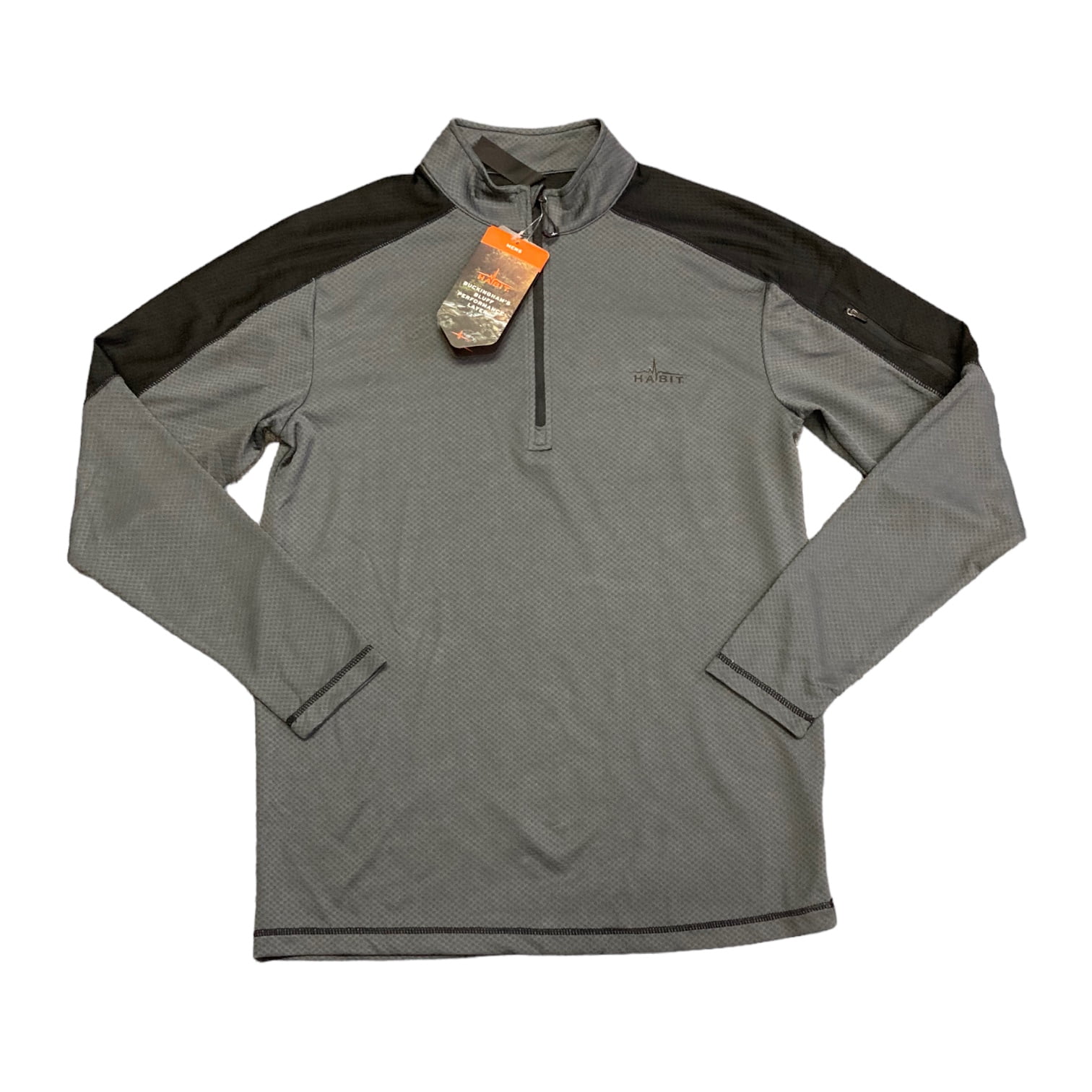 Habit Men's Long Sleeve Buckingham's Bluff Performance Layer 1/4 Zip ...