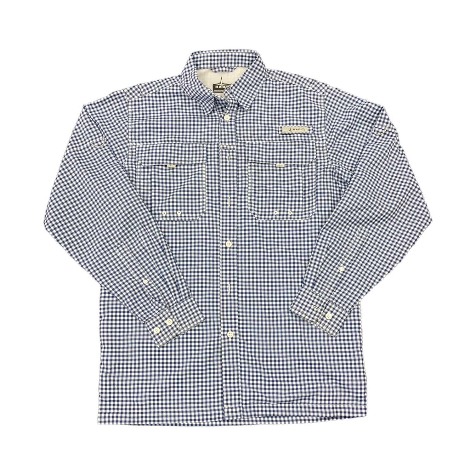 Habit Men's UPF 40+ Crayfish Creek Long Sleeve River Shirt - Walmart.com