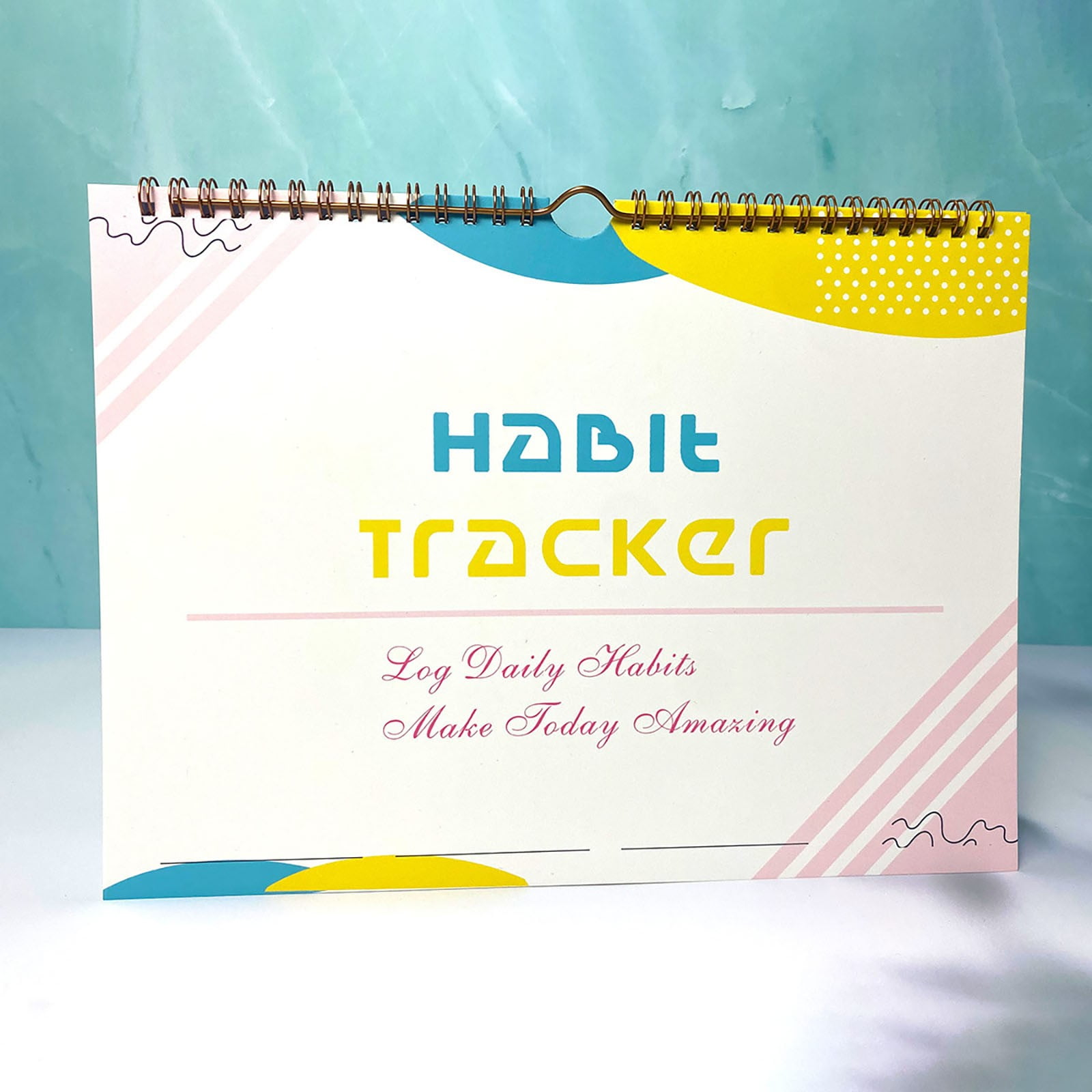 Habit Tracker Calendar-12 Undated Daily Weekly Goal and Habit Tracker ...