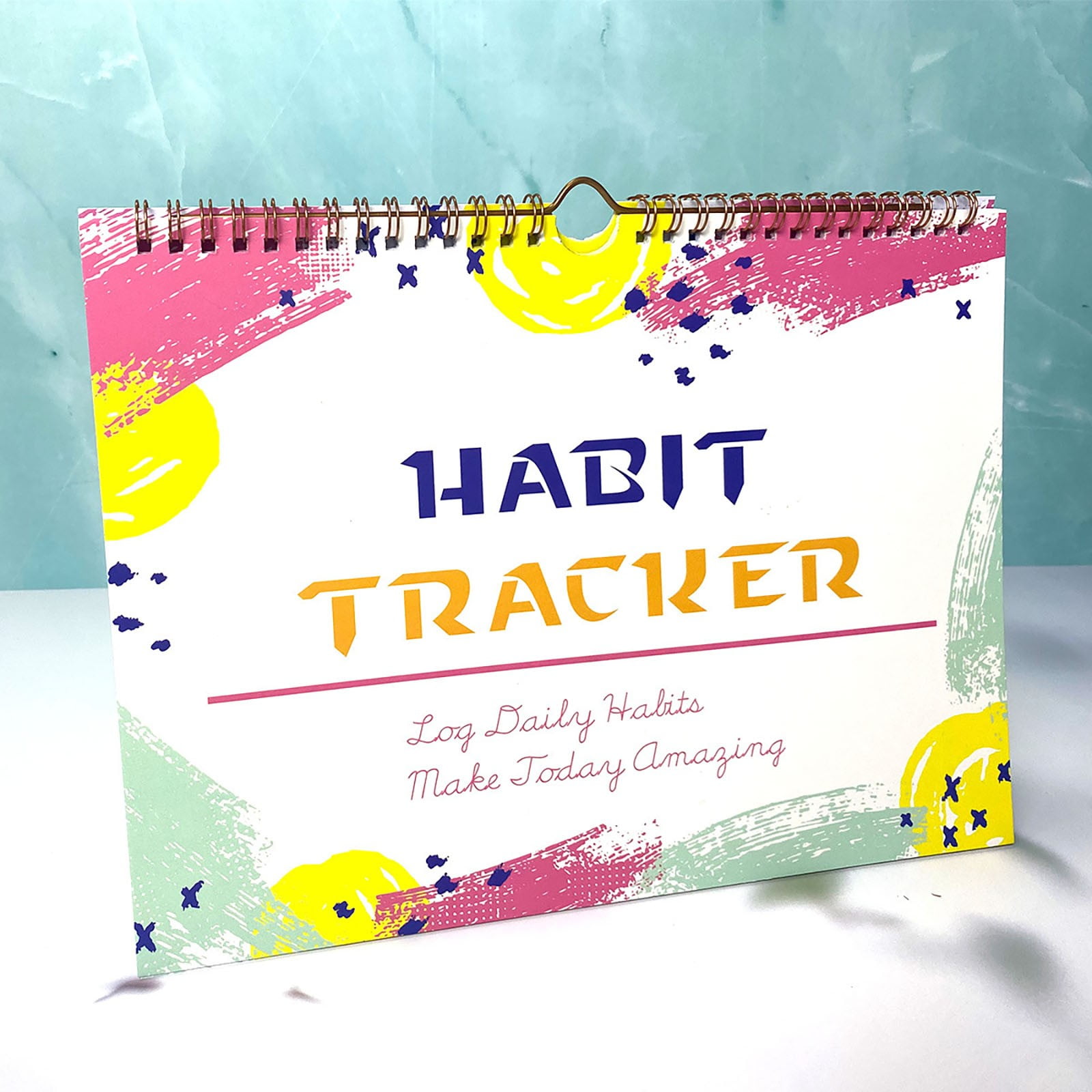 Habit Tracker Calendar-12 Undated Daily Weekly Goal and Habit Tracker ...