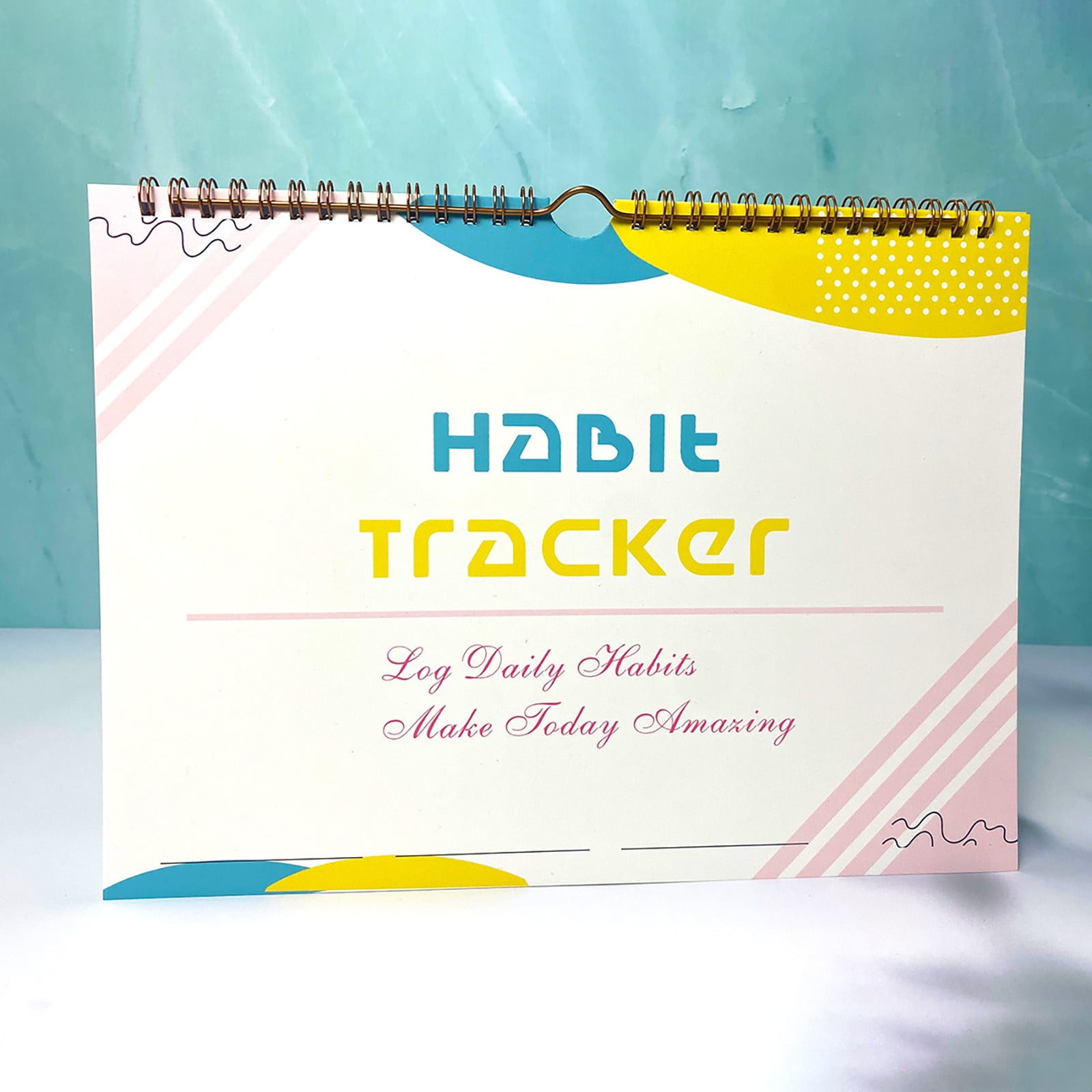 Habit Tracker Planner, Self-discipline Punch Card, Undated Check-in ...