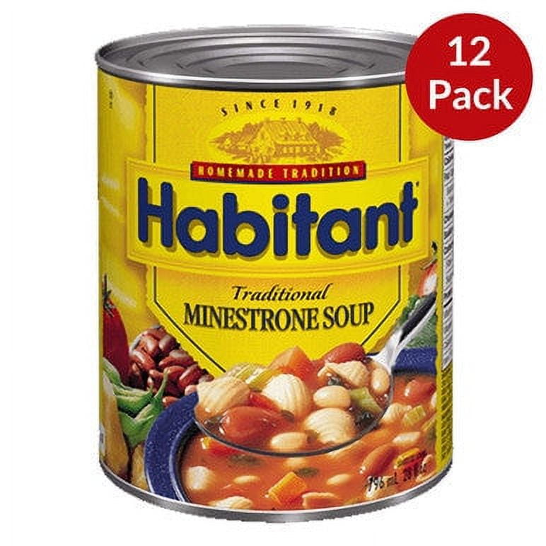 Habitant Traditional Minestrone Soup 796ml/28 fl. oz. 12-Pack {Imported ...