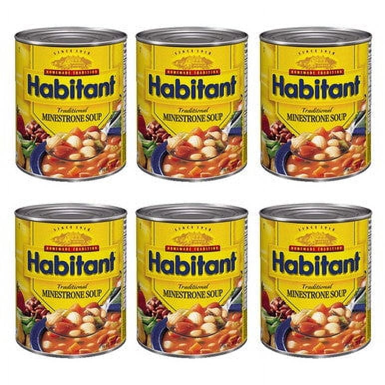 Habitant Traditional Minestrone Soup 796ml/28 fl. oz. 6-Pack {Imported ...