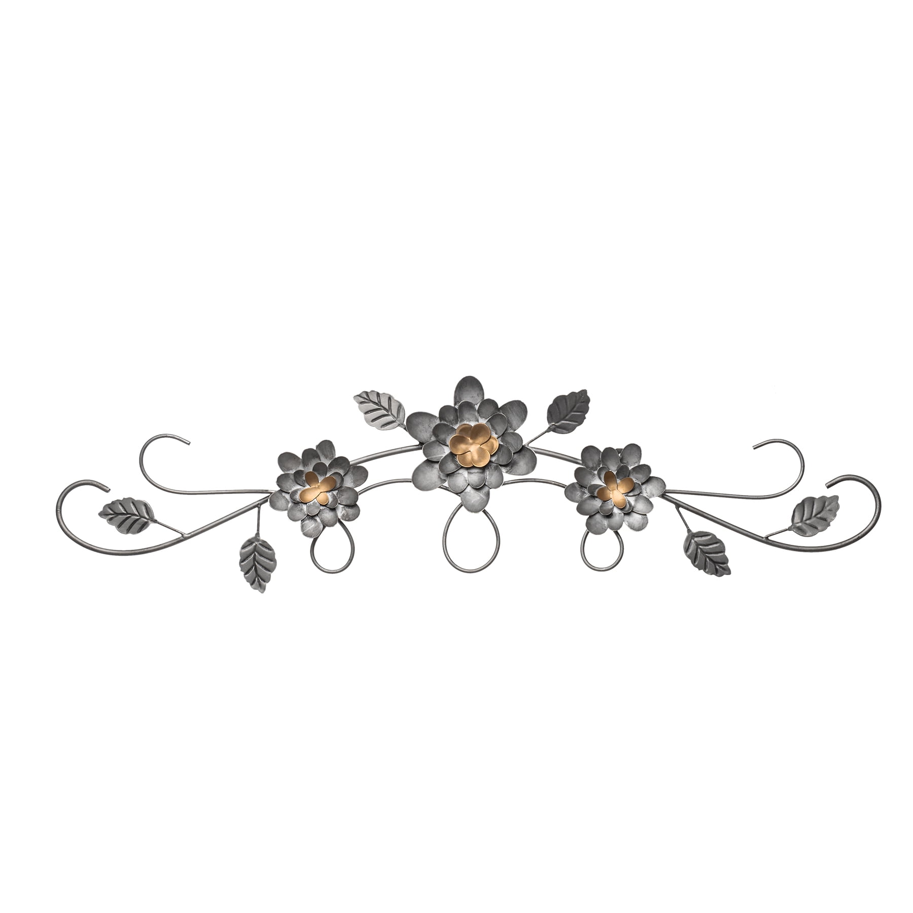 Habitat Decor Peyron Silver Metal Wall Art - Walmart.com