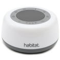 Habitat White Noise Machine, Multi-Color Night Light, 25 Relaxation ...